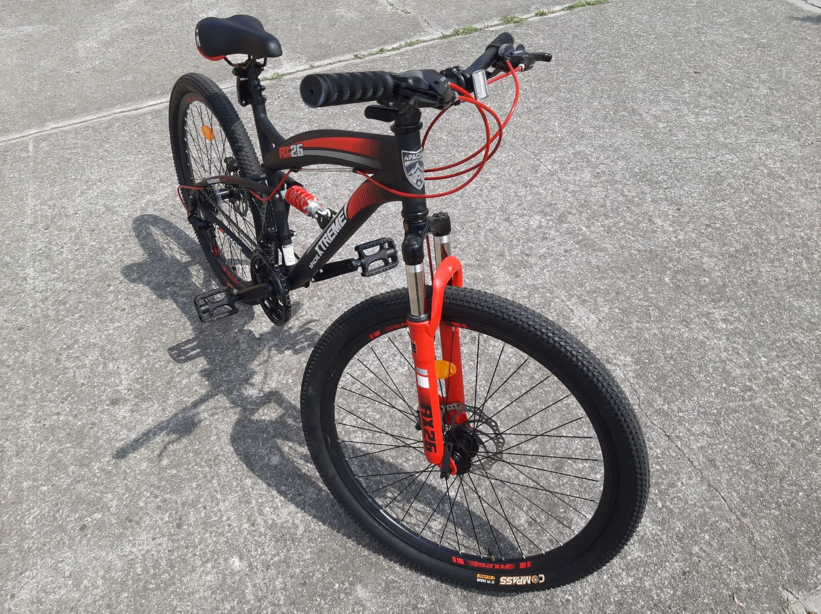 Apache Bicicleta Montaña Xtreme R26 21 Velocidades Shimano : Amazon.com ...