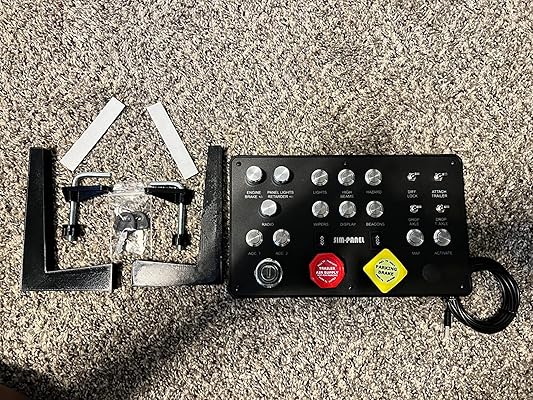 SIM-PANEL auxiliary Classic ATS/ETS2 Button Box for India | Ubuy