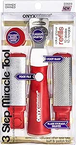 Onyx Professional 3-step Miracle Callus Remover Pedicure Tool By Hoof ...
