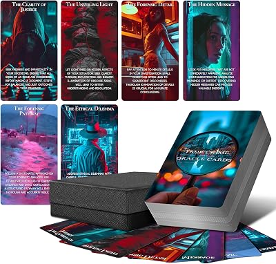 True Crime Oracle Cards, Conspiracy Theory Oracle Philippines | Ubuy