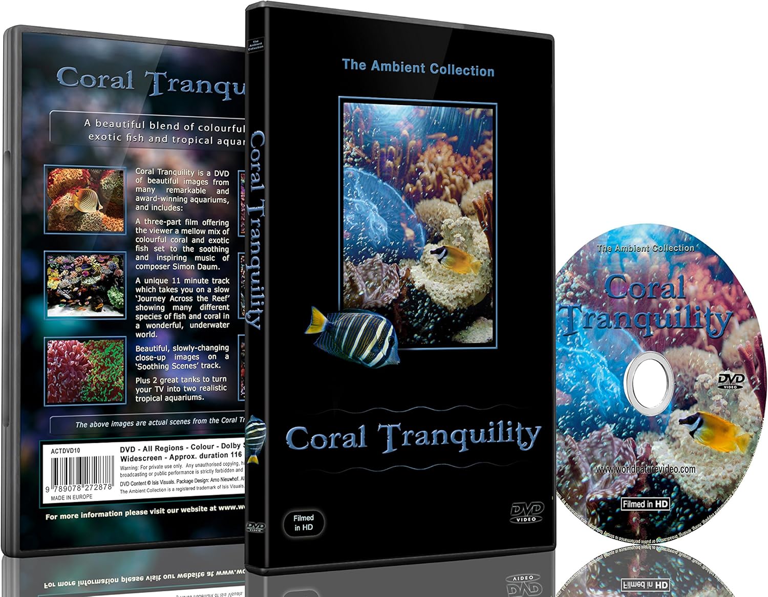 Aquarium DVD - Coral Tranquility with Calming Scenes of Tropical Fishes ...