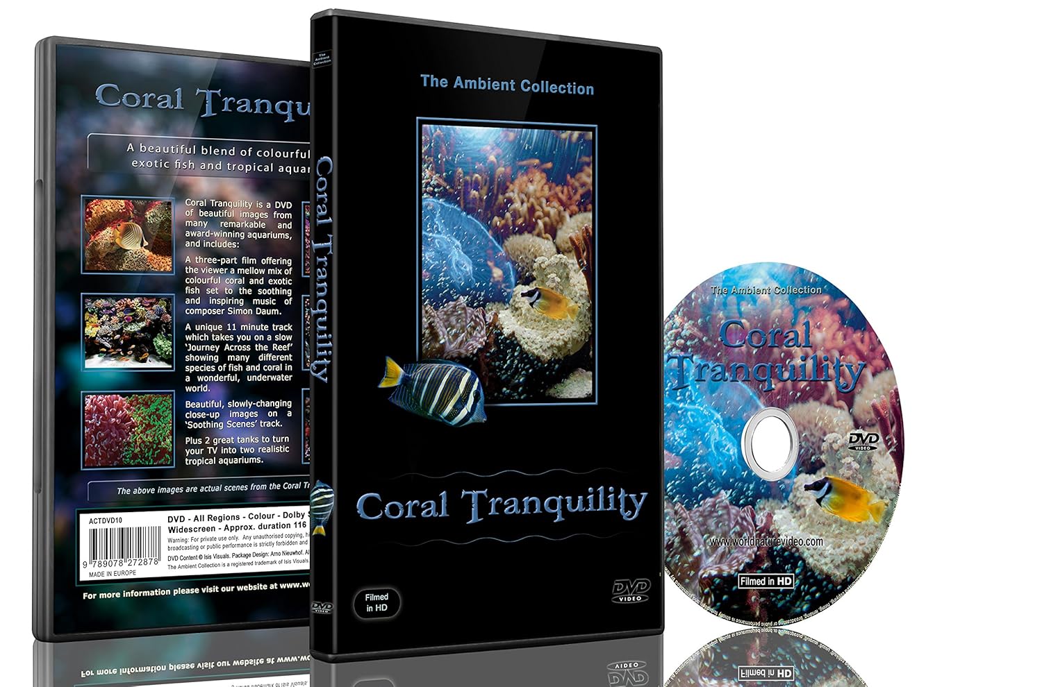 Amazon.com: Aquarium DVD - Coral Tranquility with Calming Scenes of ...