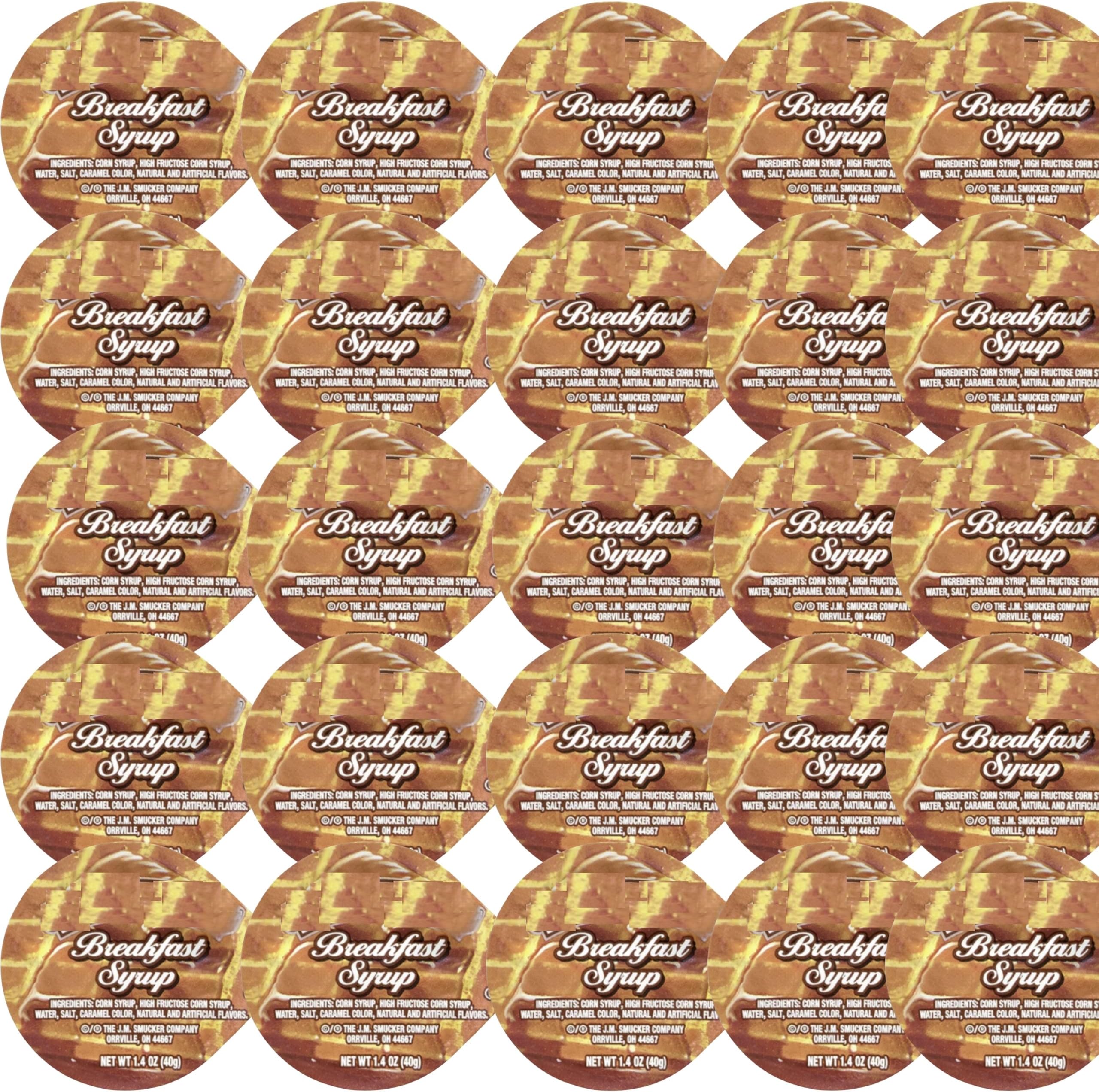 Amazon.com : Breakfast syrup in 1.4 oz portion control cups. Perfect ...