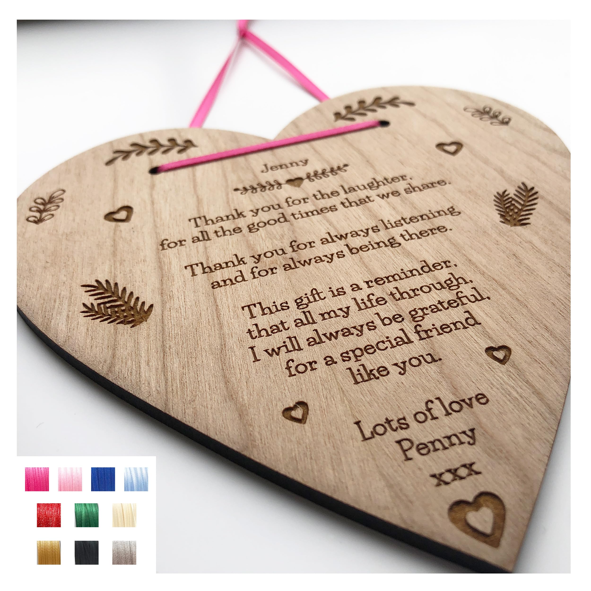 Friendship Plaques Gifts Friendship Quote Plaque Thoughtful Gift For
