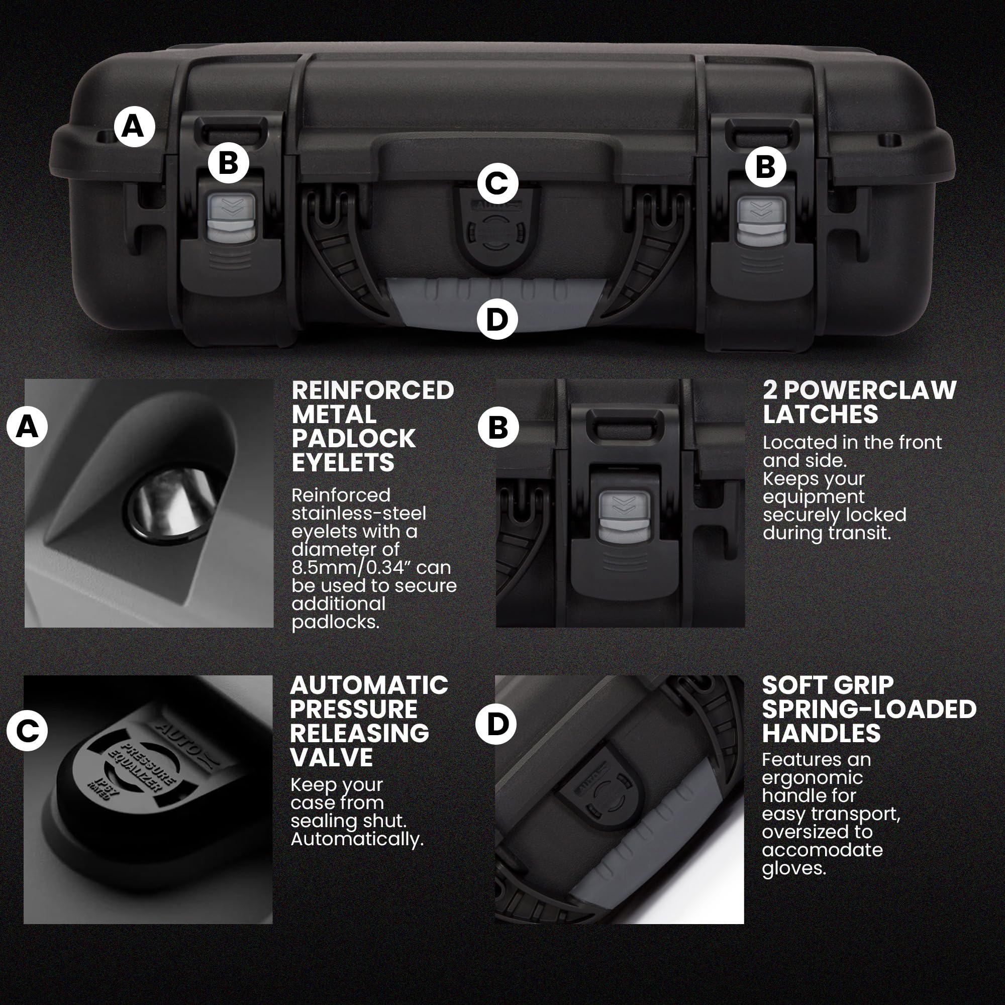 Snapklik.com : 910 2Up Classic Pistol Case, Holds Two Pistols And Two ...