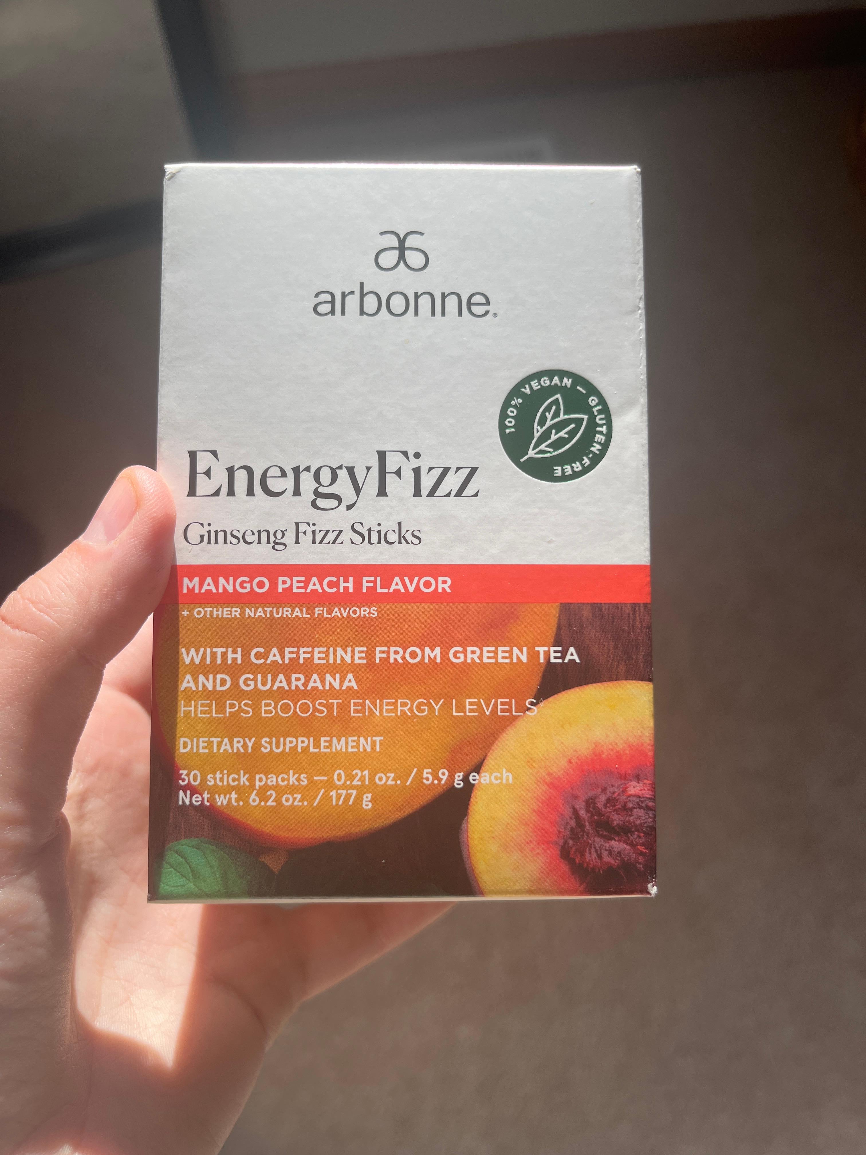 Watch Arbonne Ginseng fizz sticks review on Amazon Live