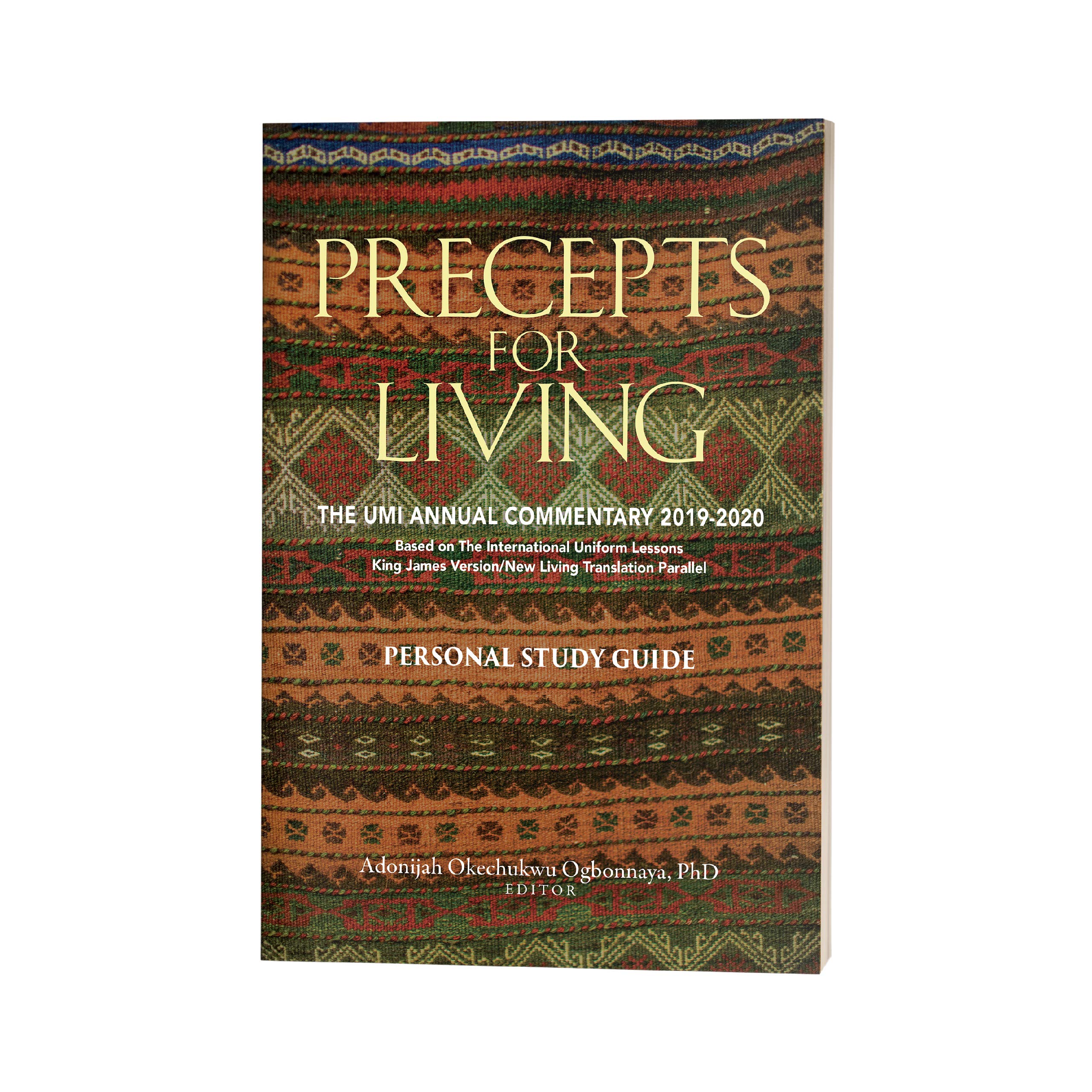 Precepts For Living: The UMI Annual Bible Commentary 2019-2020 Study ...