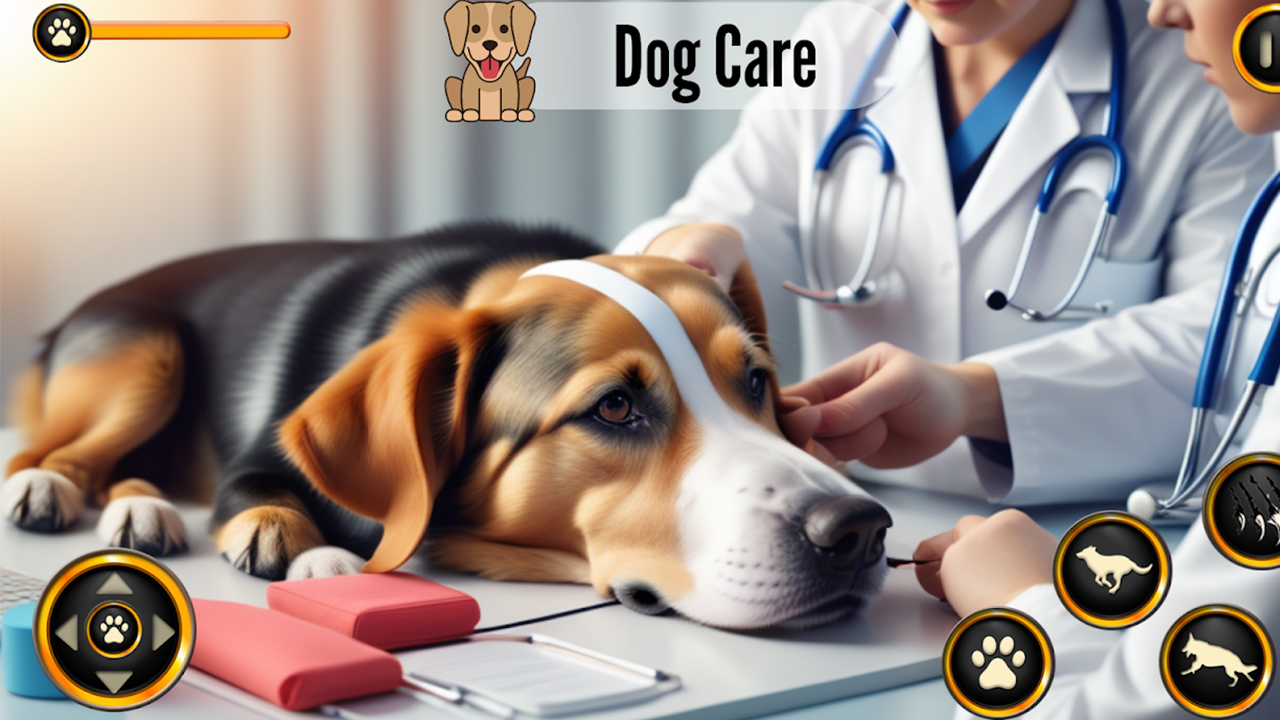 Dog Pet Simulator Game – Virtual Cute Puppy Pet Hotel Talking Dog life ...