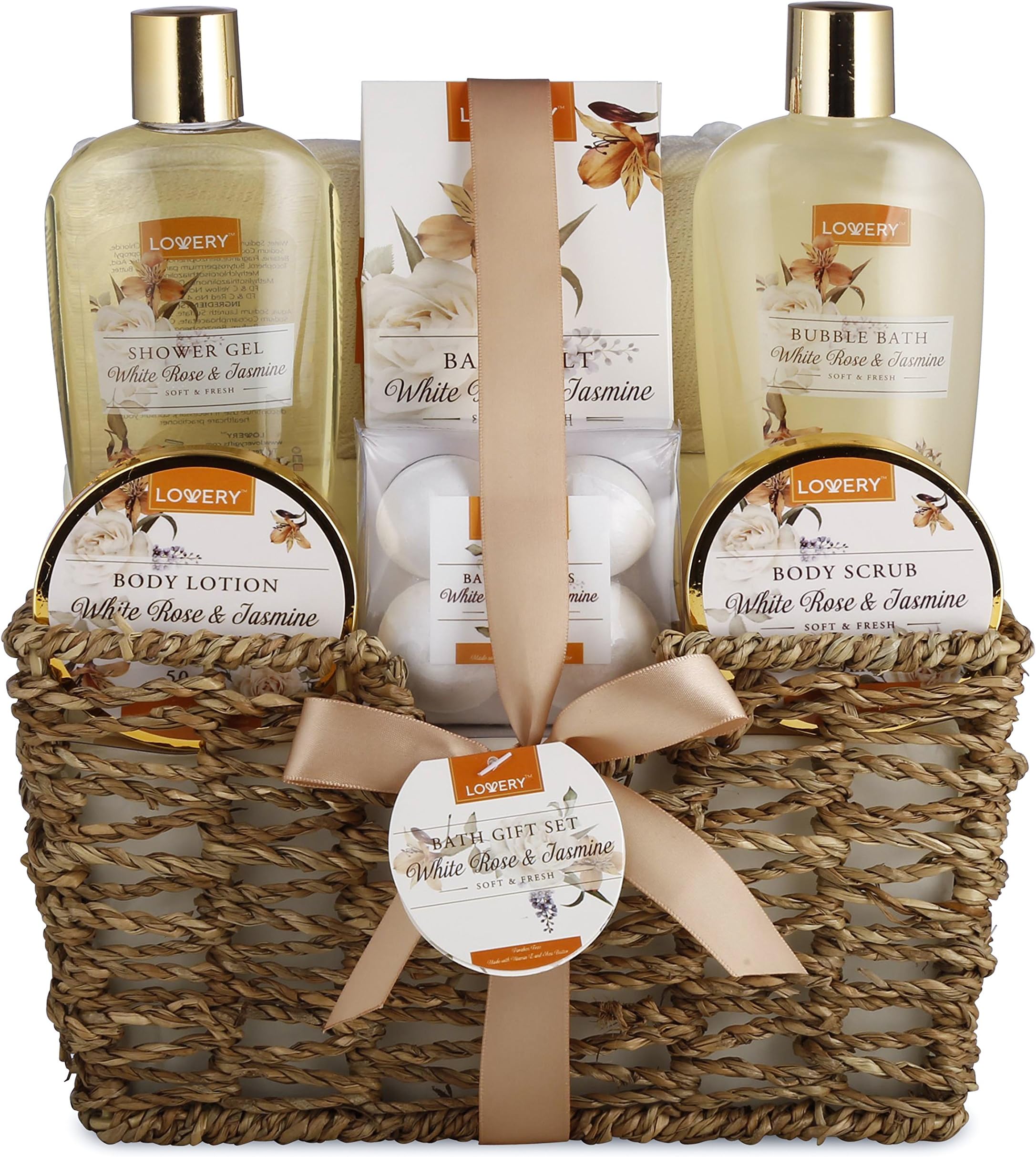 Amazon.com : Spa Gifts for Women, Bath Sets for Women Gift, 7Pcs Spa ...