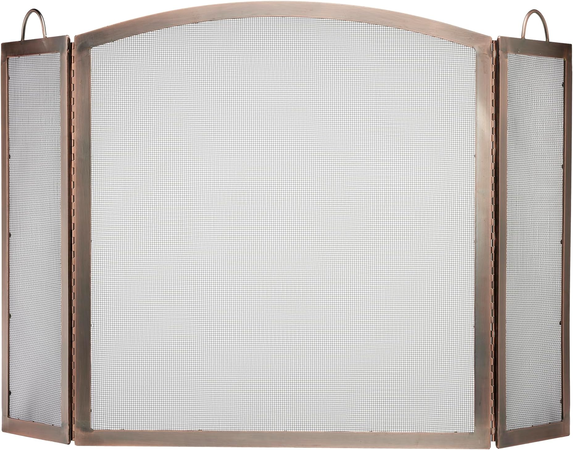 Amazon.com: UniFlame S-1043 One Panel Black Fireplace Screen with ...