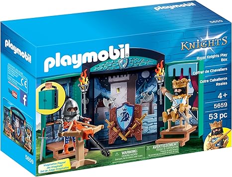Amazon.com: Playmobil Royal Knights Play Box Playset : Toys & Games