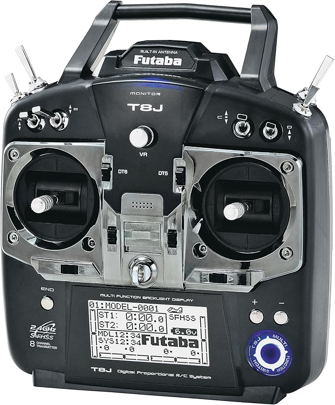 Amazon.com: Futaba 8JH 2.4GHz S-FHSS 8-Channel Computer Radio System ...