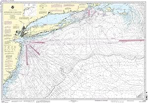 Amazon.com : 12300-Approaches to New York Harbor, Nantucket Shoals to ...