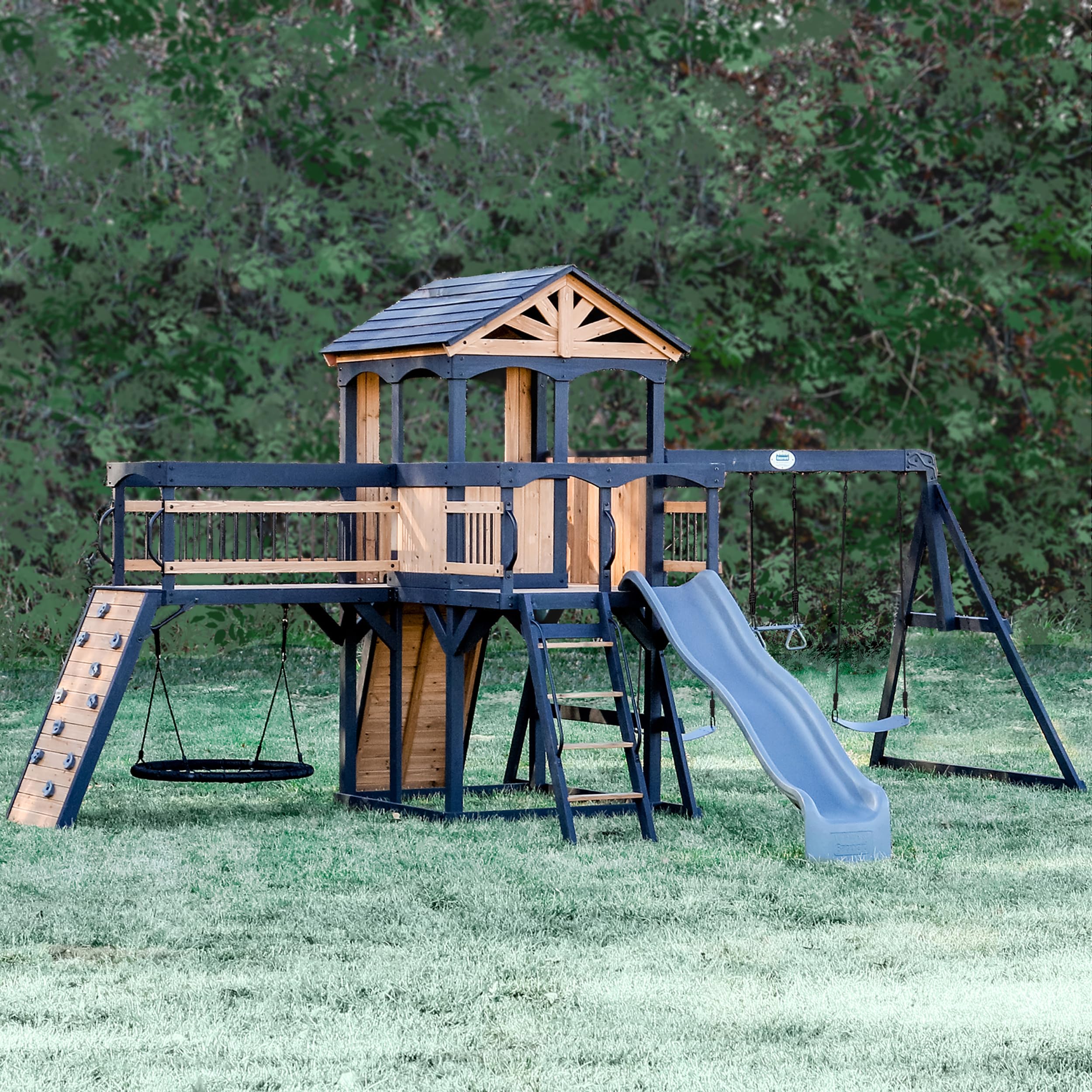 Backyard Discovery Pathfinder Ii Swing Set