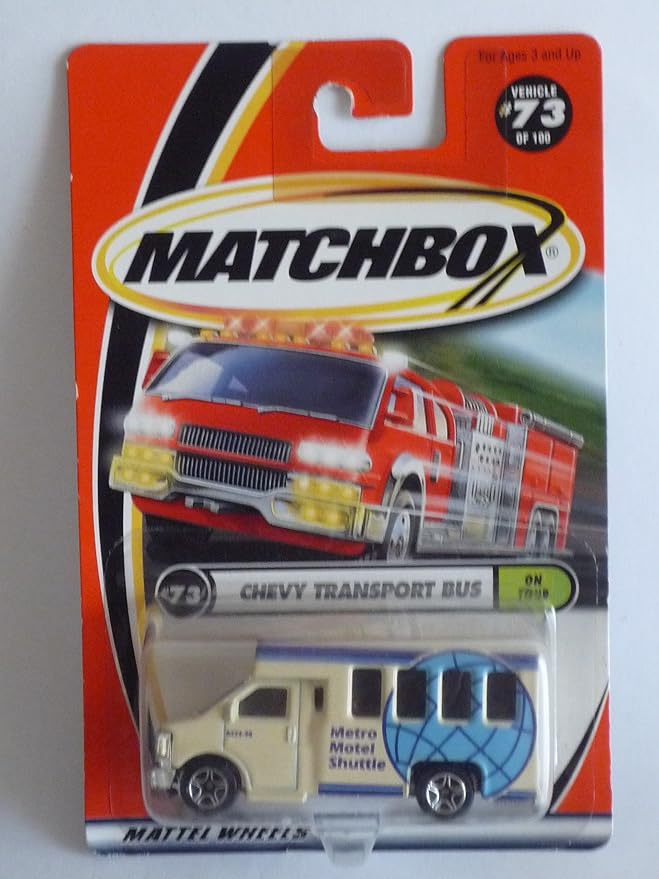 MATCHBOX - 2000 On Tour #73 - Chevy Transport Bus : Amazon.co.uk: Toys ...