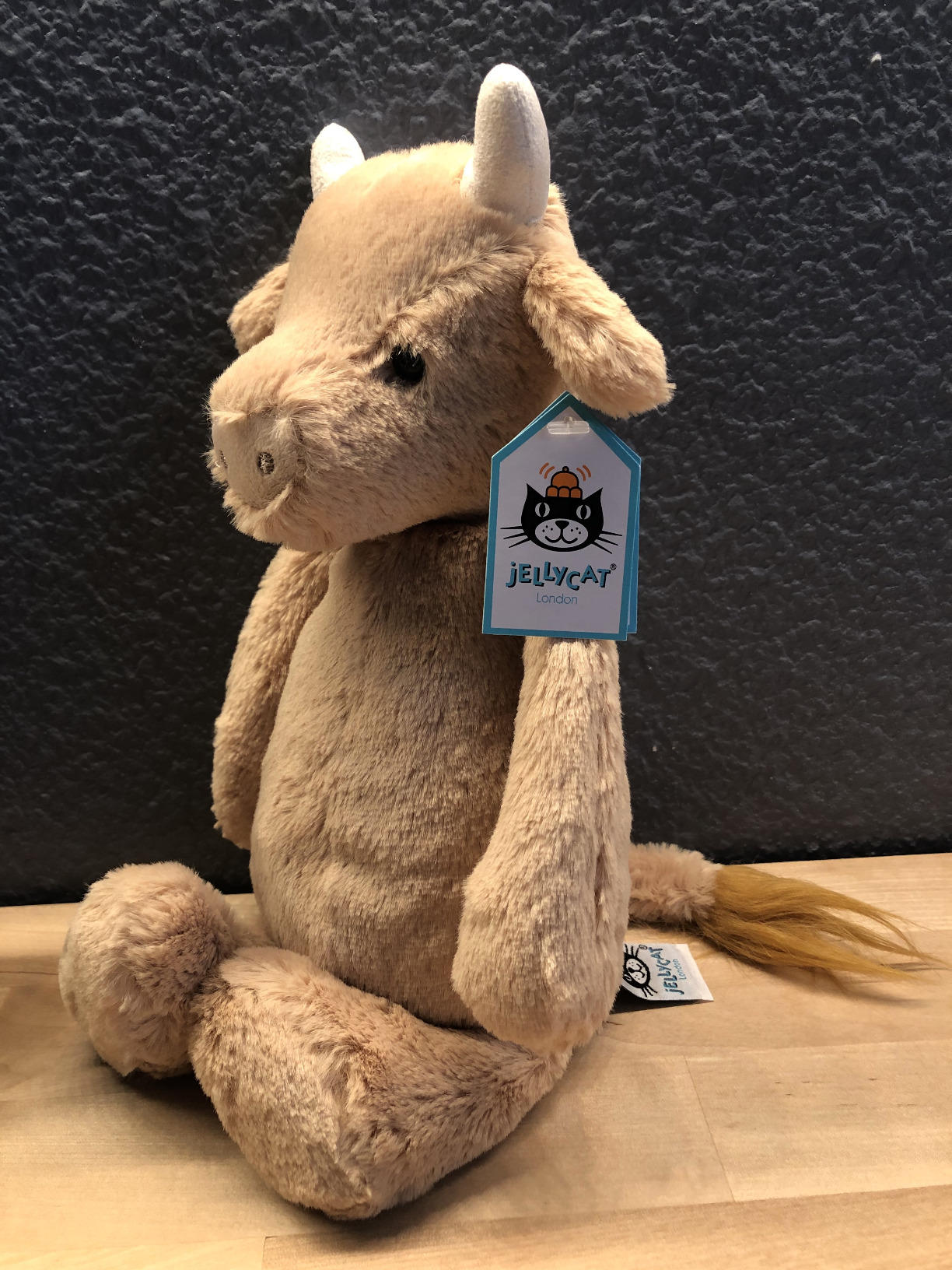 Amazon.com: Jellycat Bashful Cow Stuffed Animal, Medium 12 inches ...