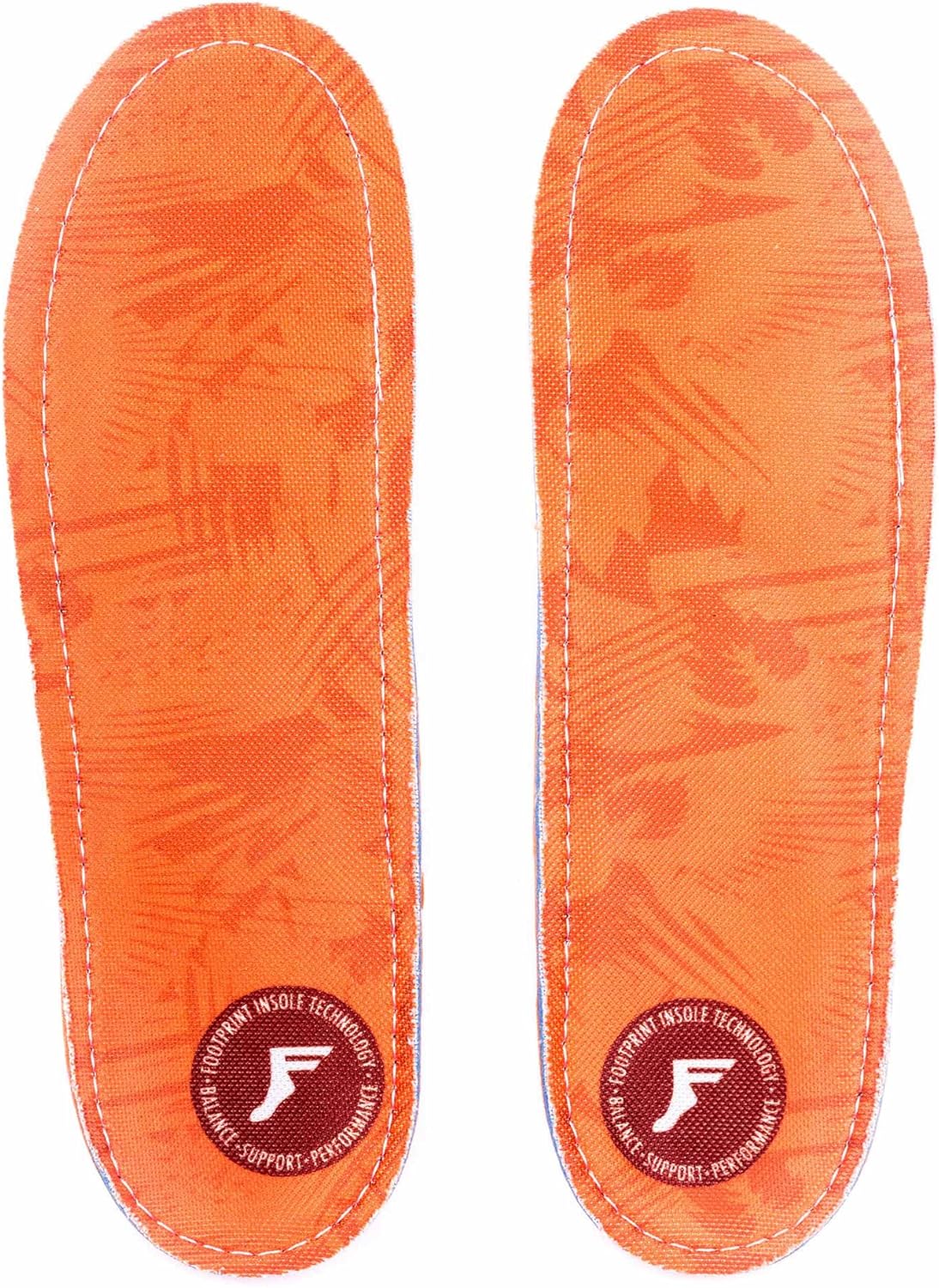 Amazon.com: Footprint Insole Technology Kingfoam Orthotics, Orange Camo ...
