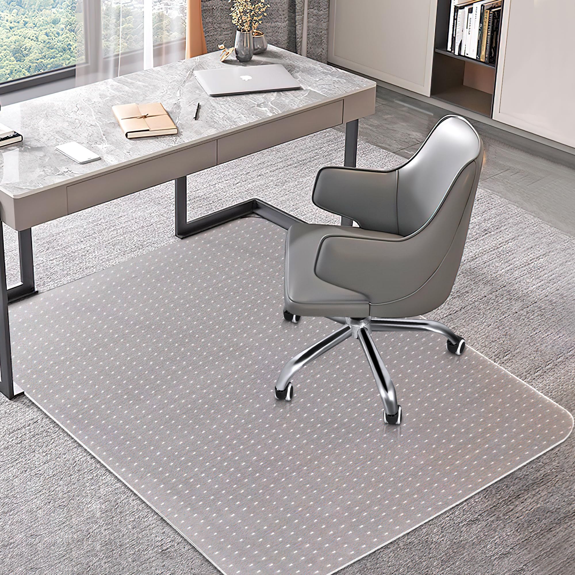 Amazon.com : 36x46 30x48 51x63 Clear Chair Mat Transparent Carpet Floor ...