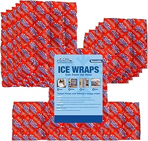 Amazon.com: Chillz Reusable Ice Sheets – Flexible Ice Blankets for ...