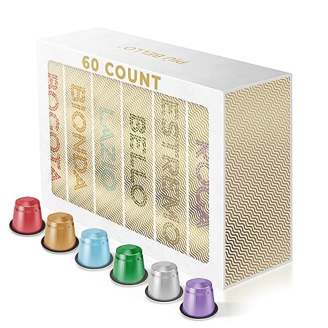 Amazon.com: Piu Bello Espresso Coffee Pods for Nespresso Original ...