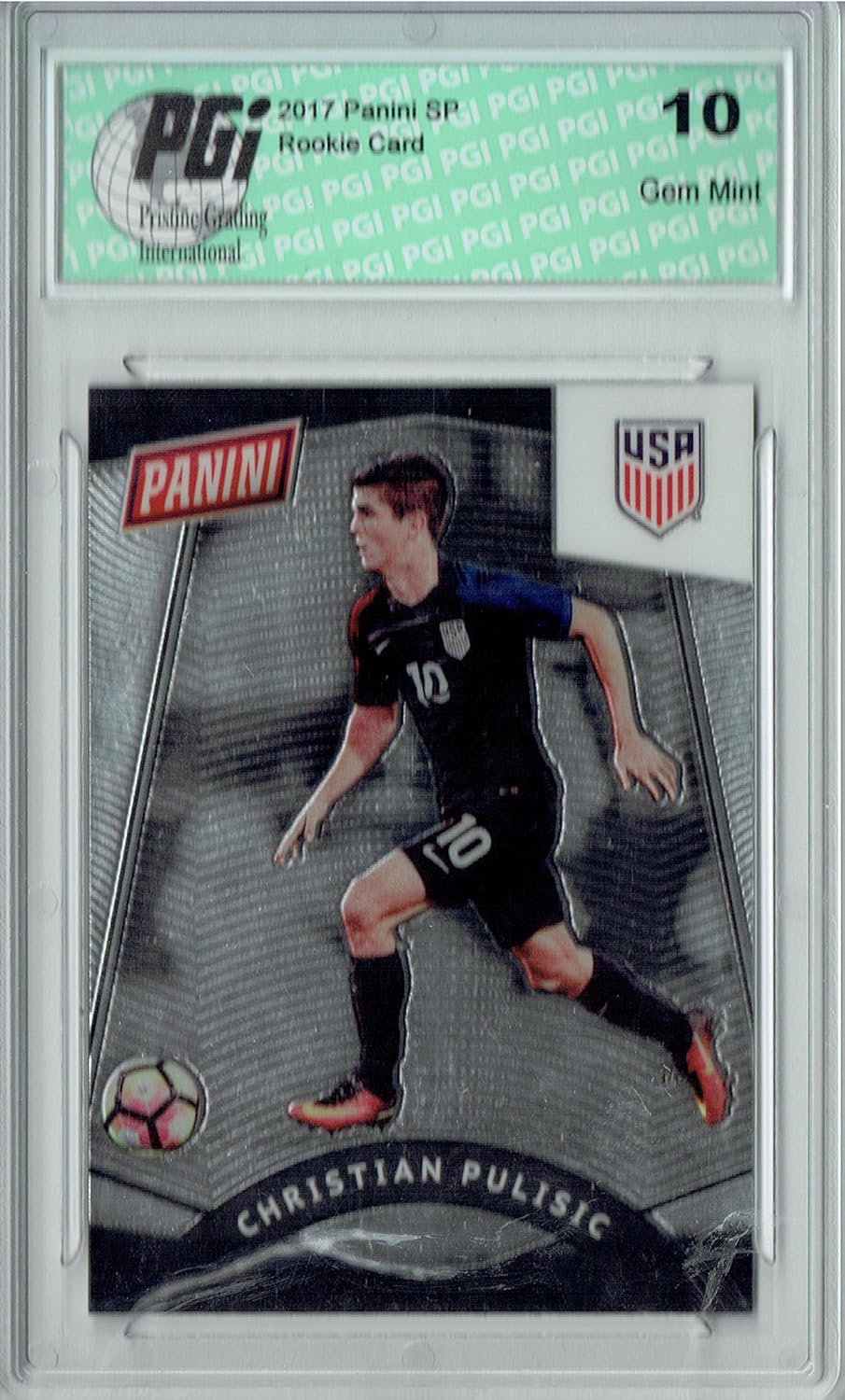 Amazon.com: Christian Pulisic 2017 Panini SP #86 National Rookie Card ...