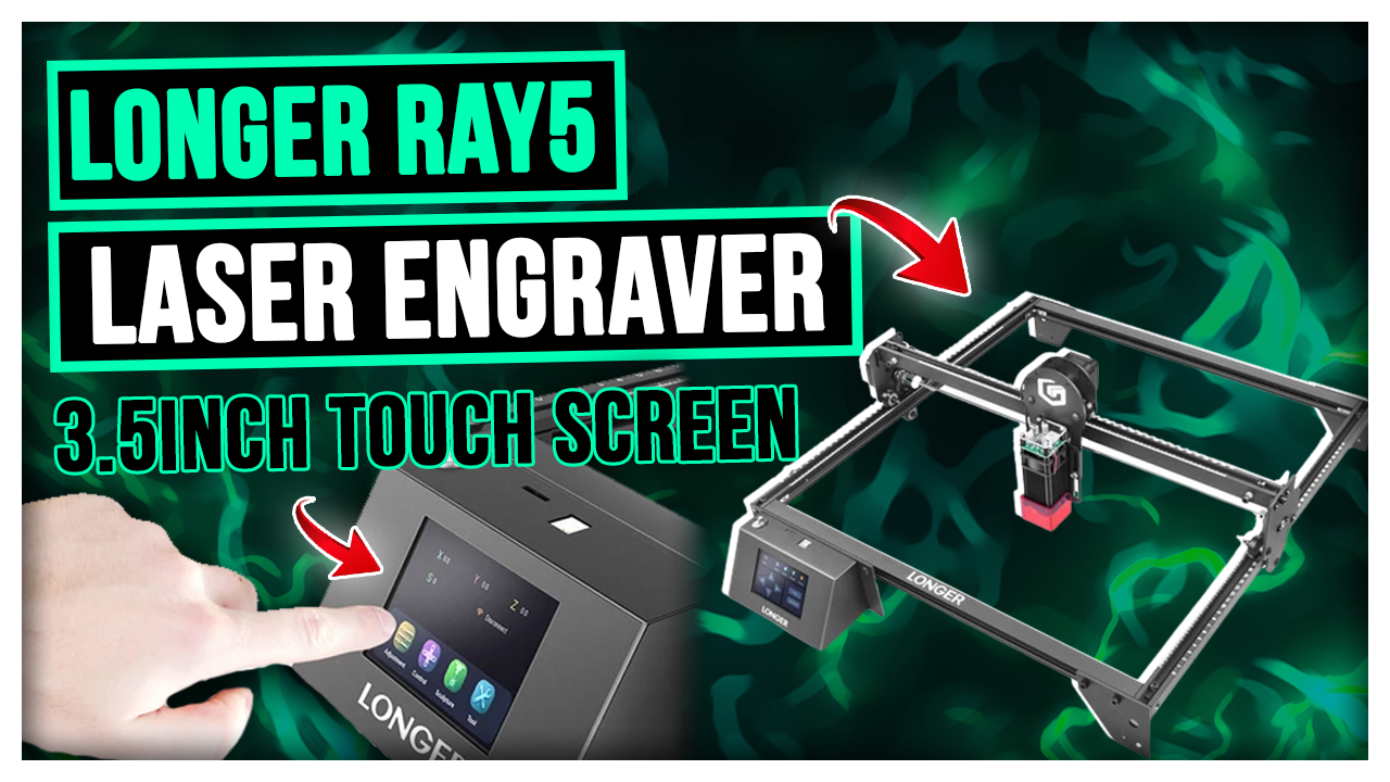 Watch Assembling the LONGER RAY5 Laser Engraver on Amazon Live