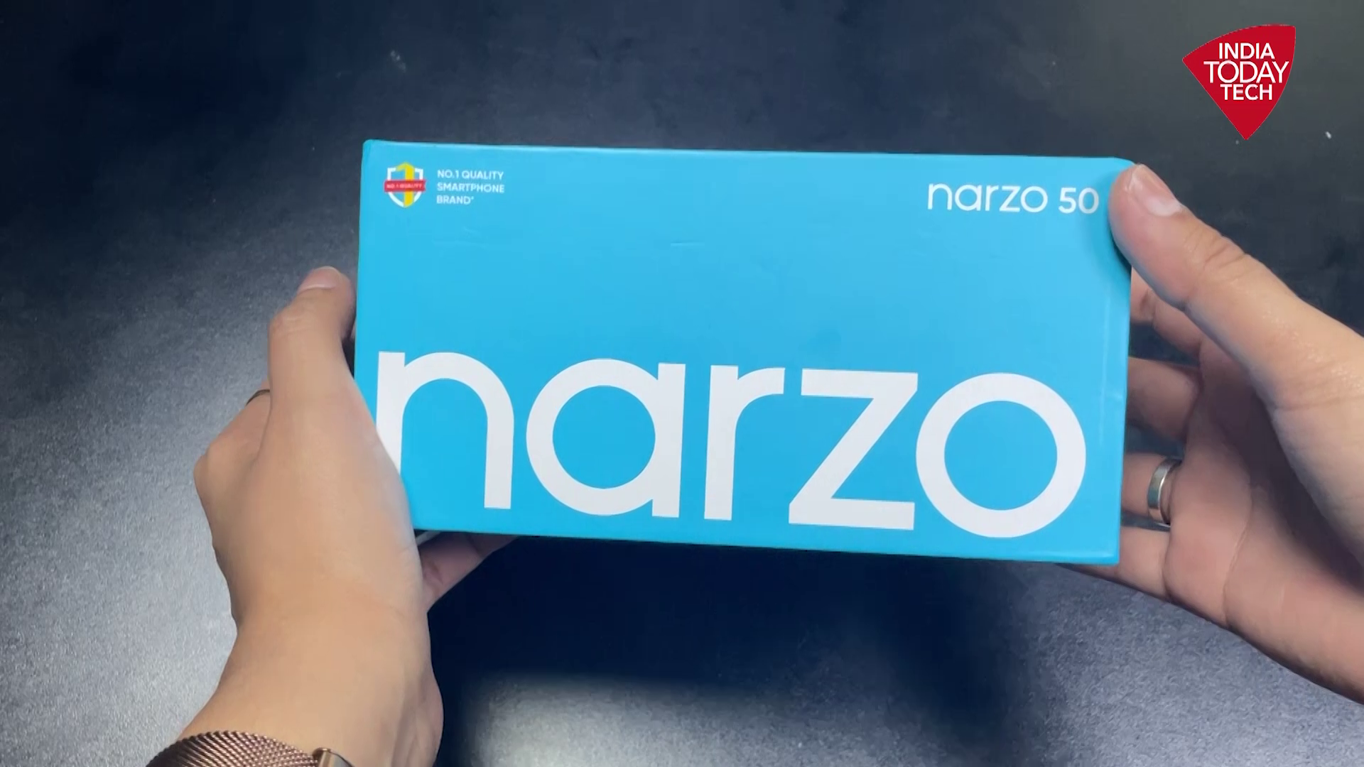 Watch Realme narzo 50 Smartphone on Amazon Live