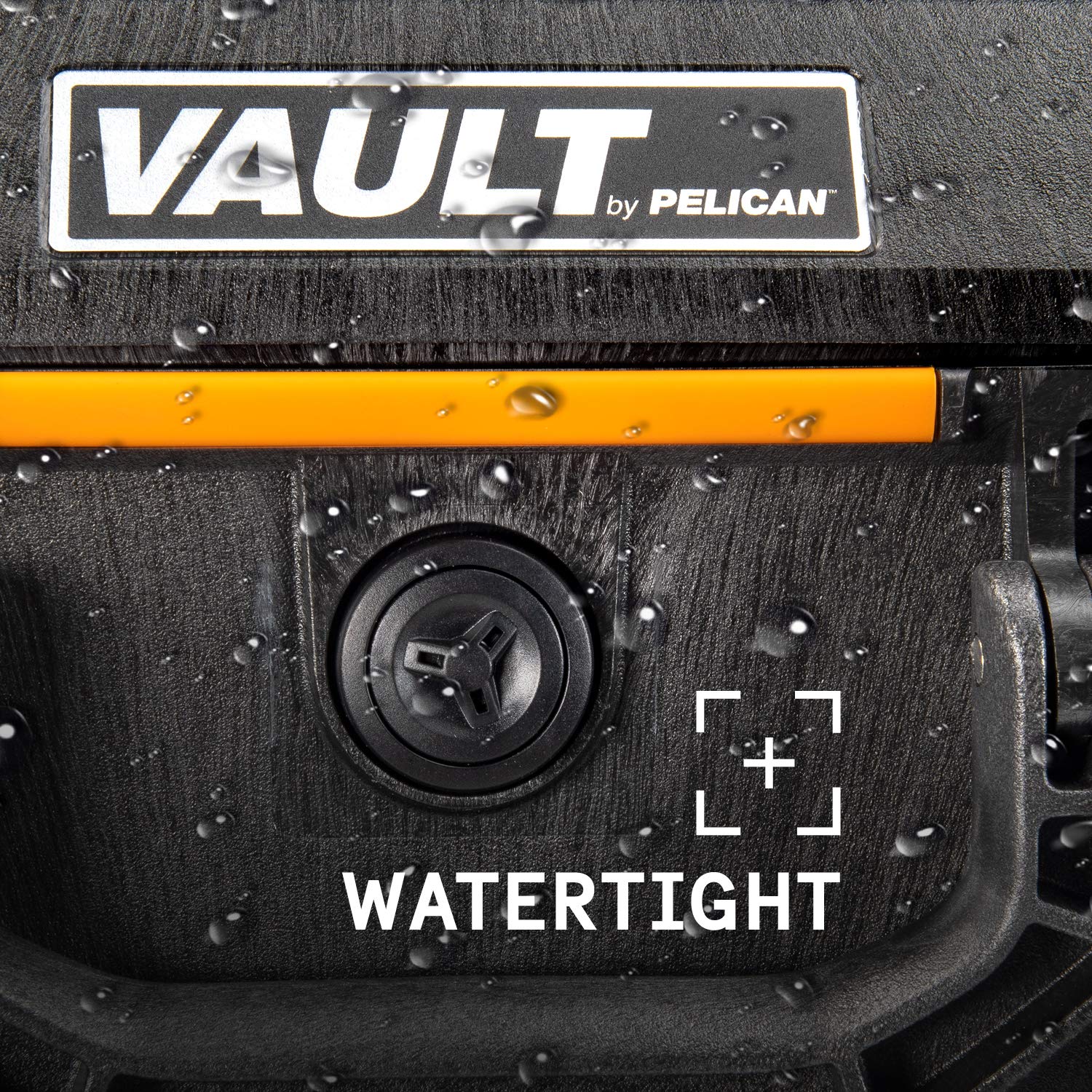 Vault by Pelican - V300 Multi-Purpose Hard Case with Foam(Black)