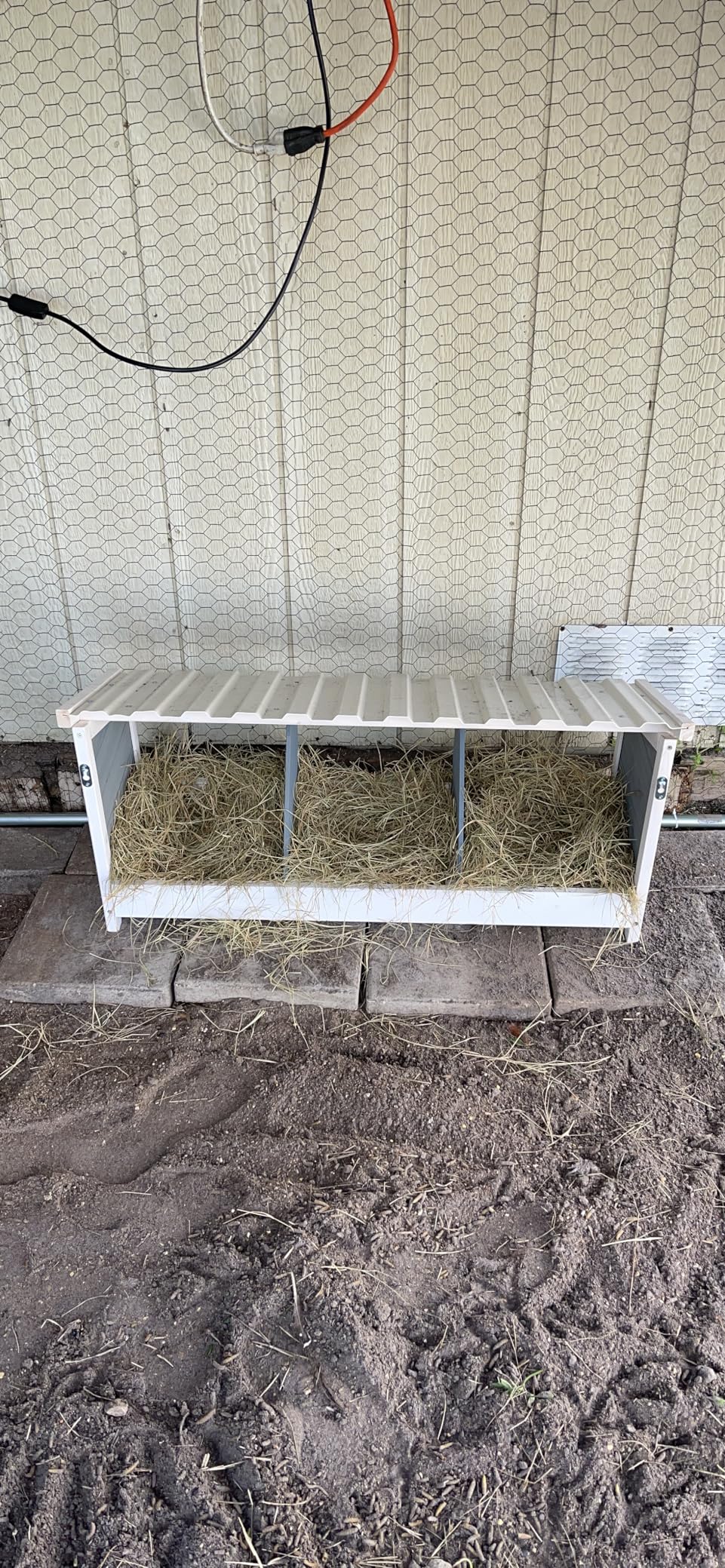 $13/mo - Finance PETSFIT Triple Chicken Nesting Box, Chicken Coop ...