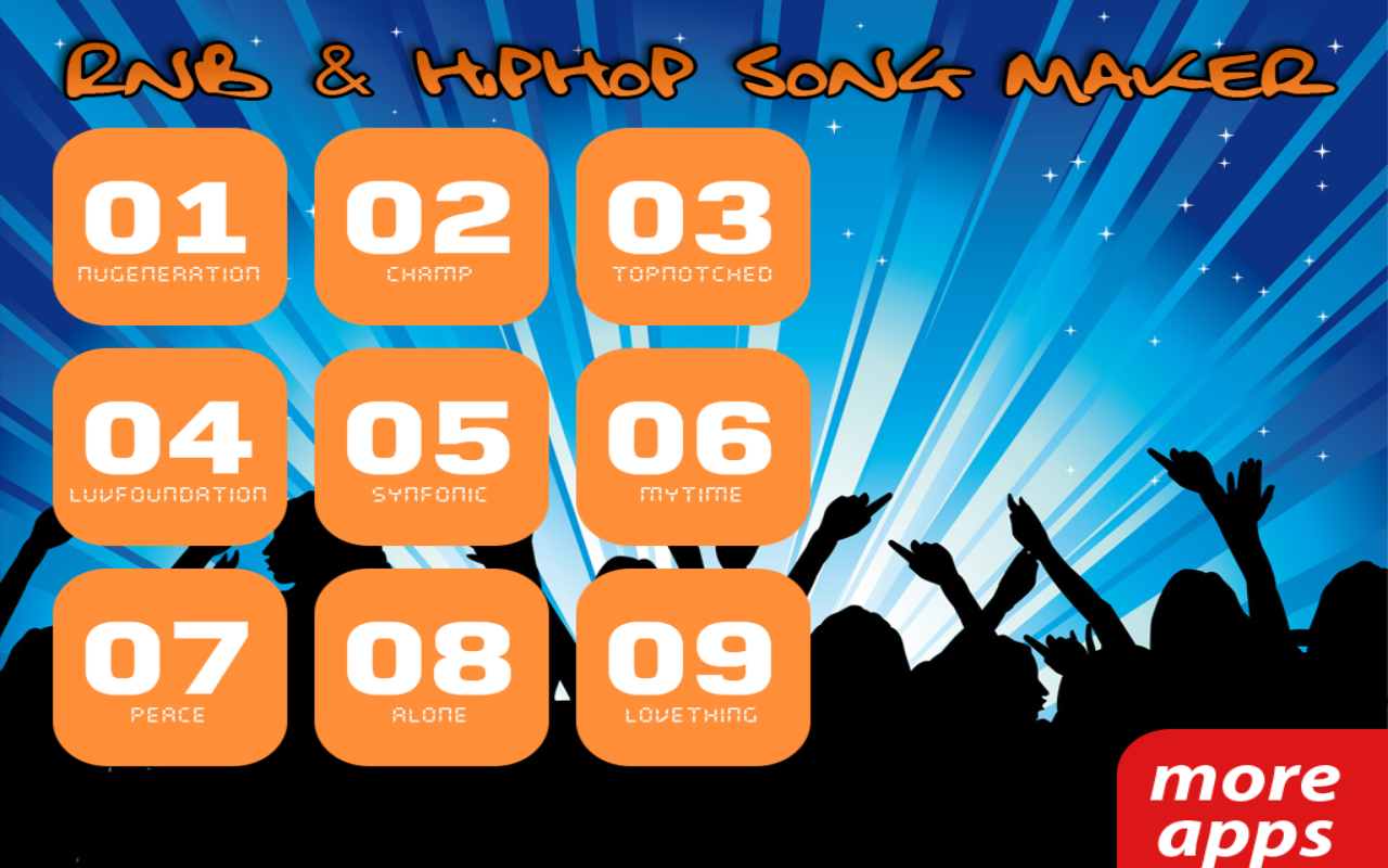 R'n'B and Hip Hop Song Maker - App on Amazon Appstore