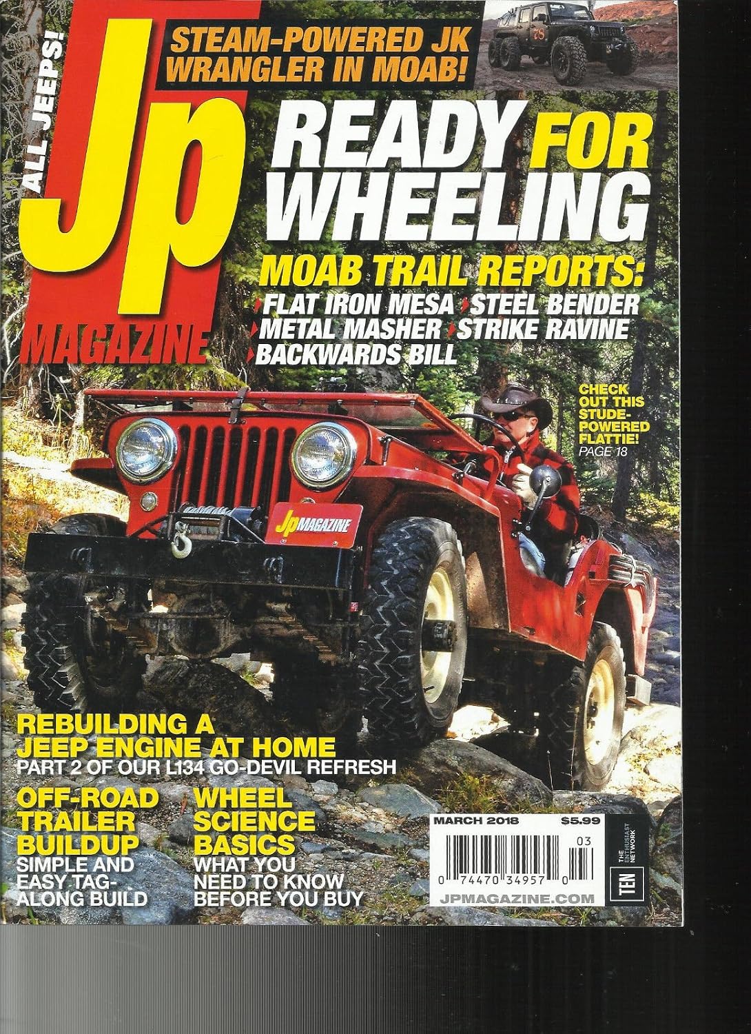 Amazon.com: JP ALL JEEPS MAGAZINE, MARCH, 2018 : Everything Else