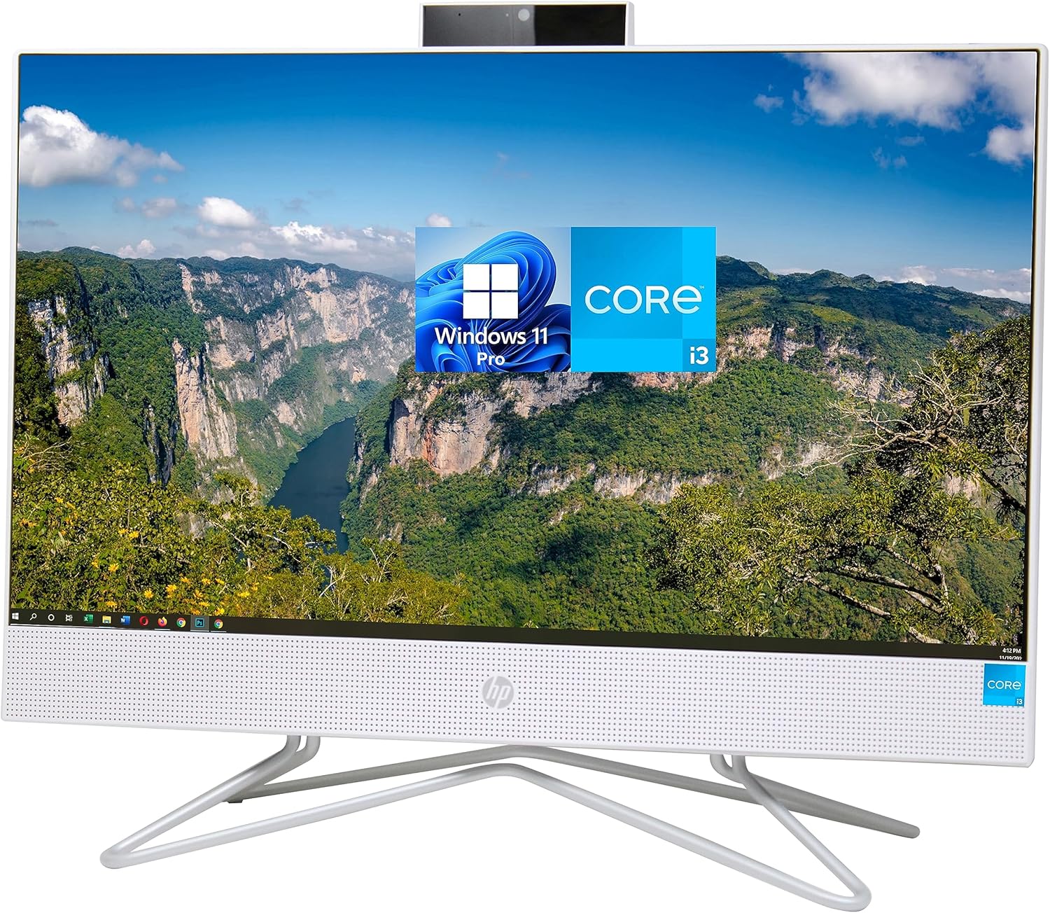 Amazon.com: HP 200 G4 21.5" FHD All-in-One Desktop Computer, Intel i3 ...