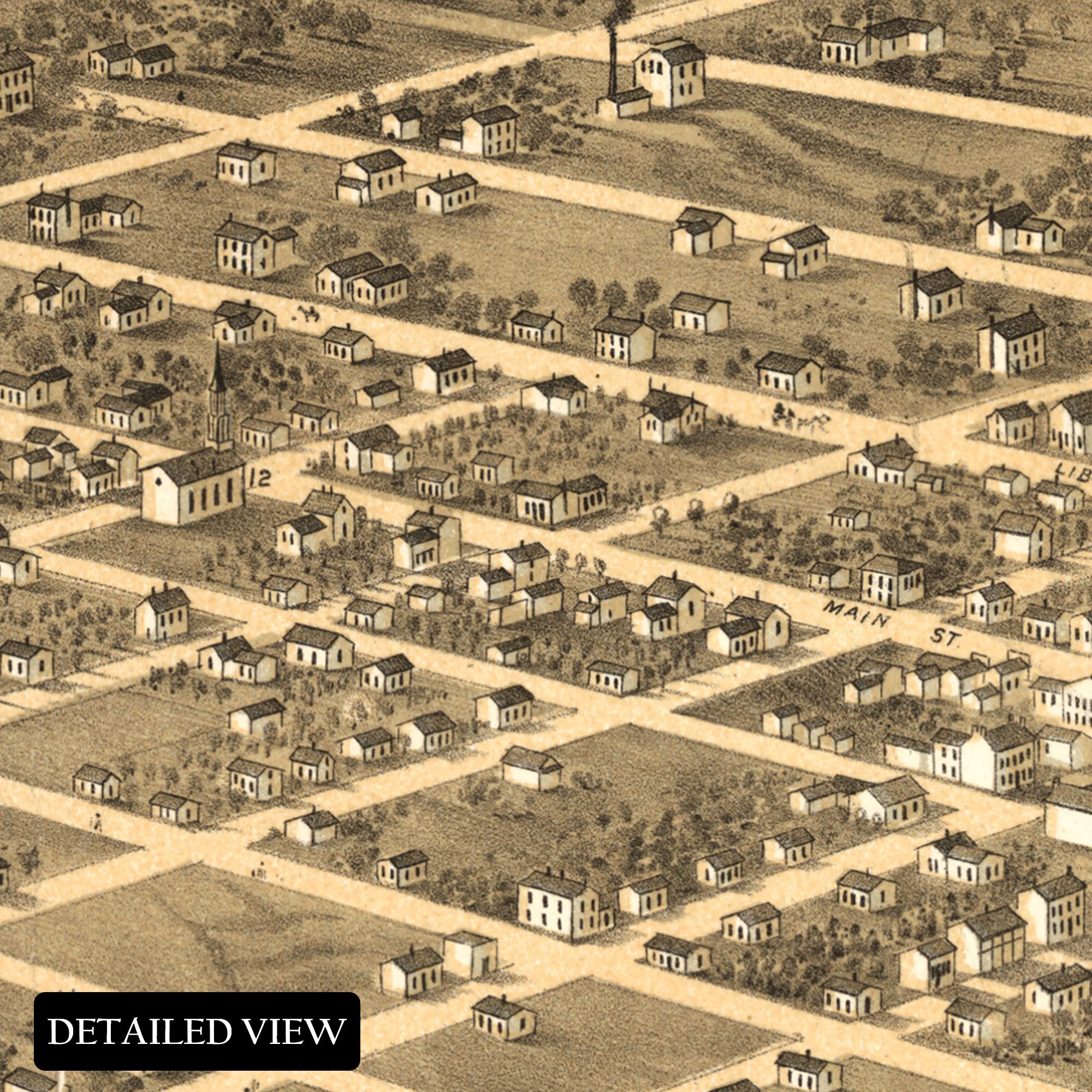 Maps Of Missouri Independence Missouri Missouri Map | Digital Vector