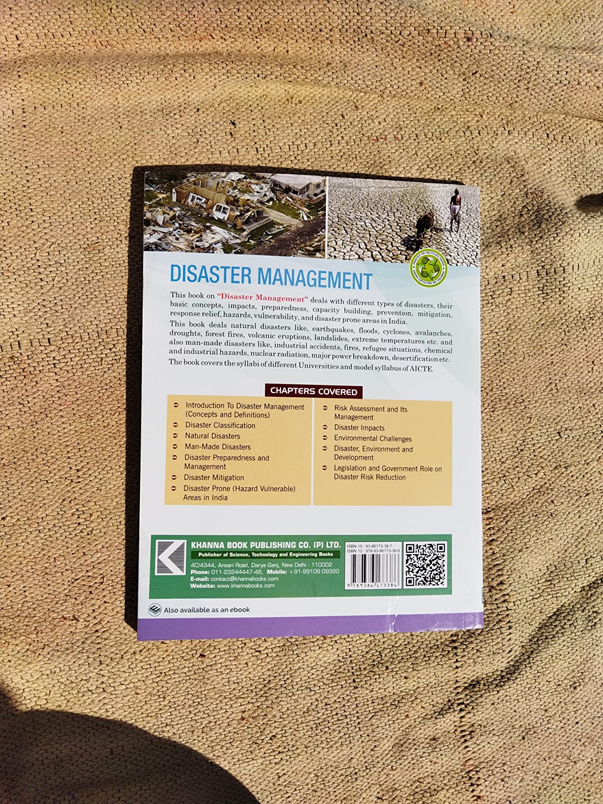 Buy Disaster Management Book Online at Low Prices in India | Disaster ...