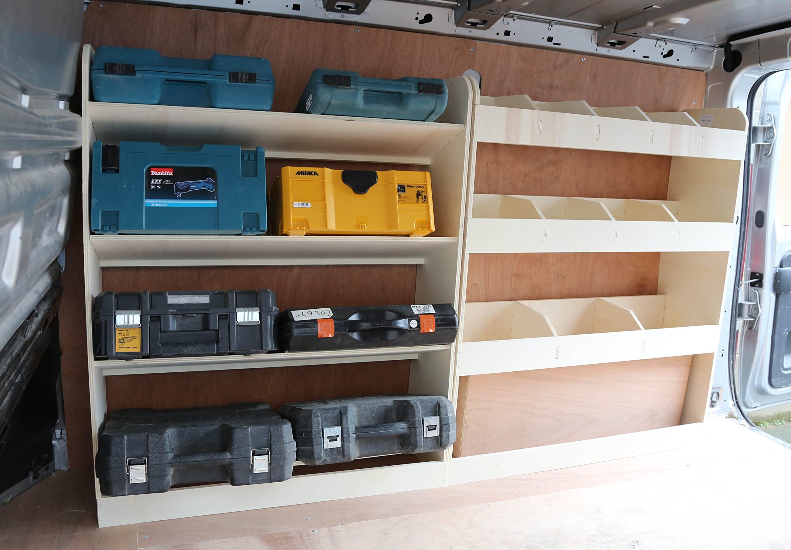 Toolbox Van Racking and Storage Shelving for Ford Transit Custom SWB ...