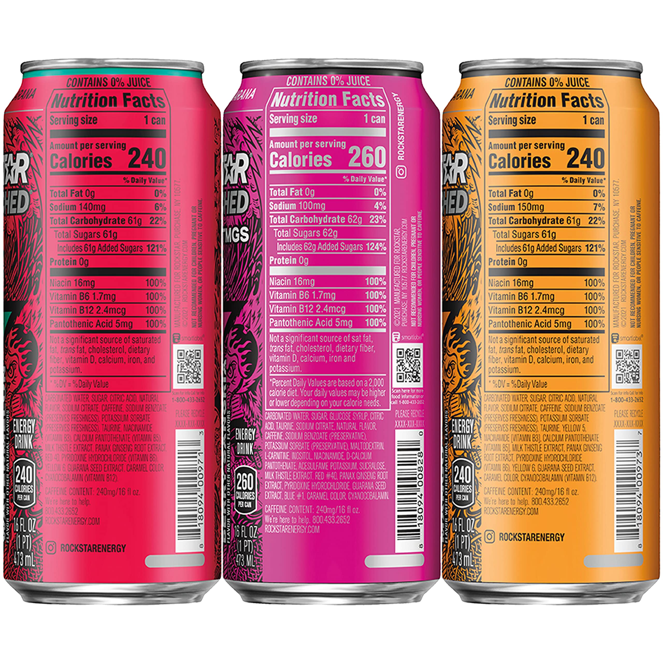 Rockstar Energy Drink Pink