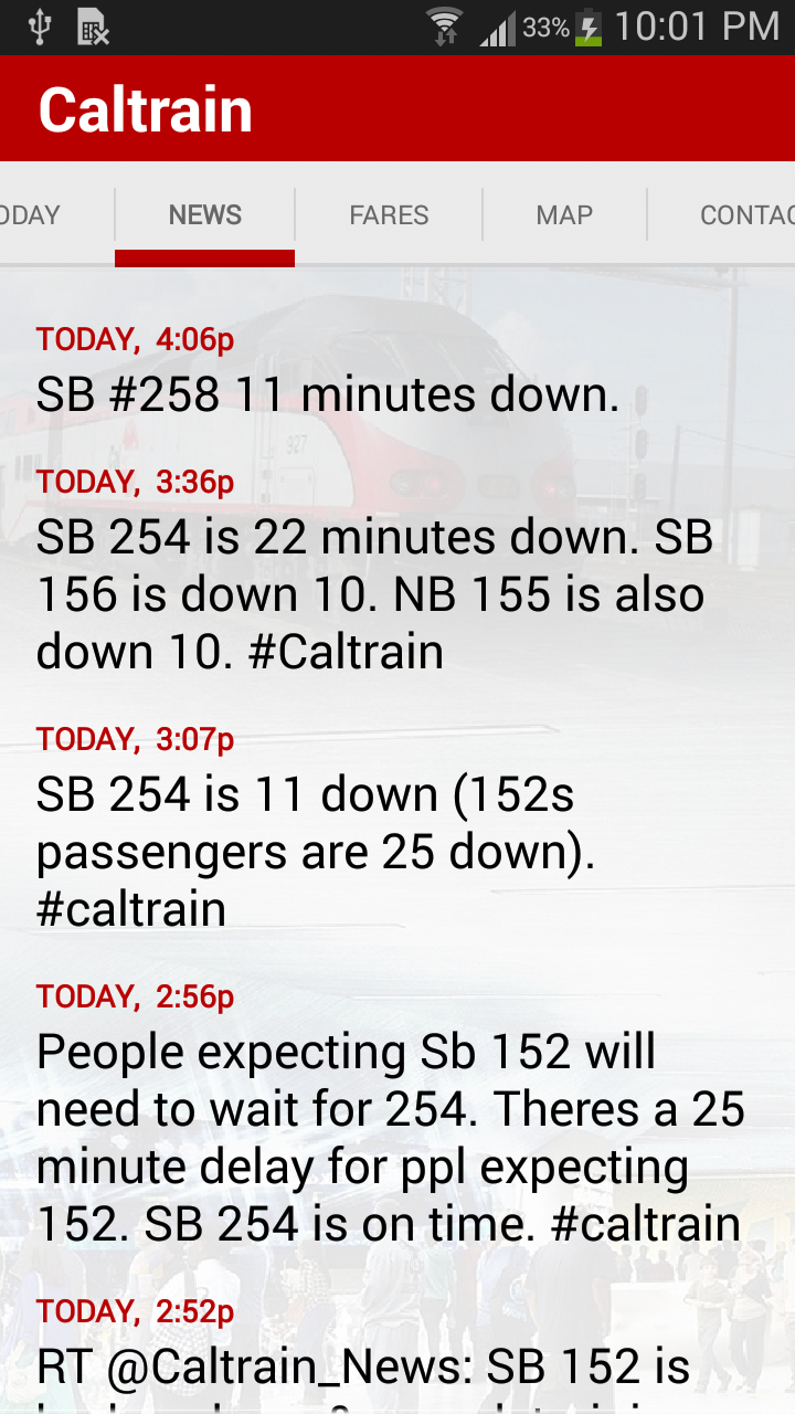 Caltrain - App on Amazon Appstore