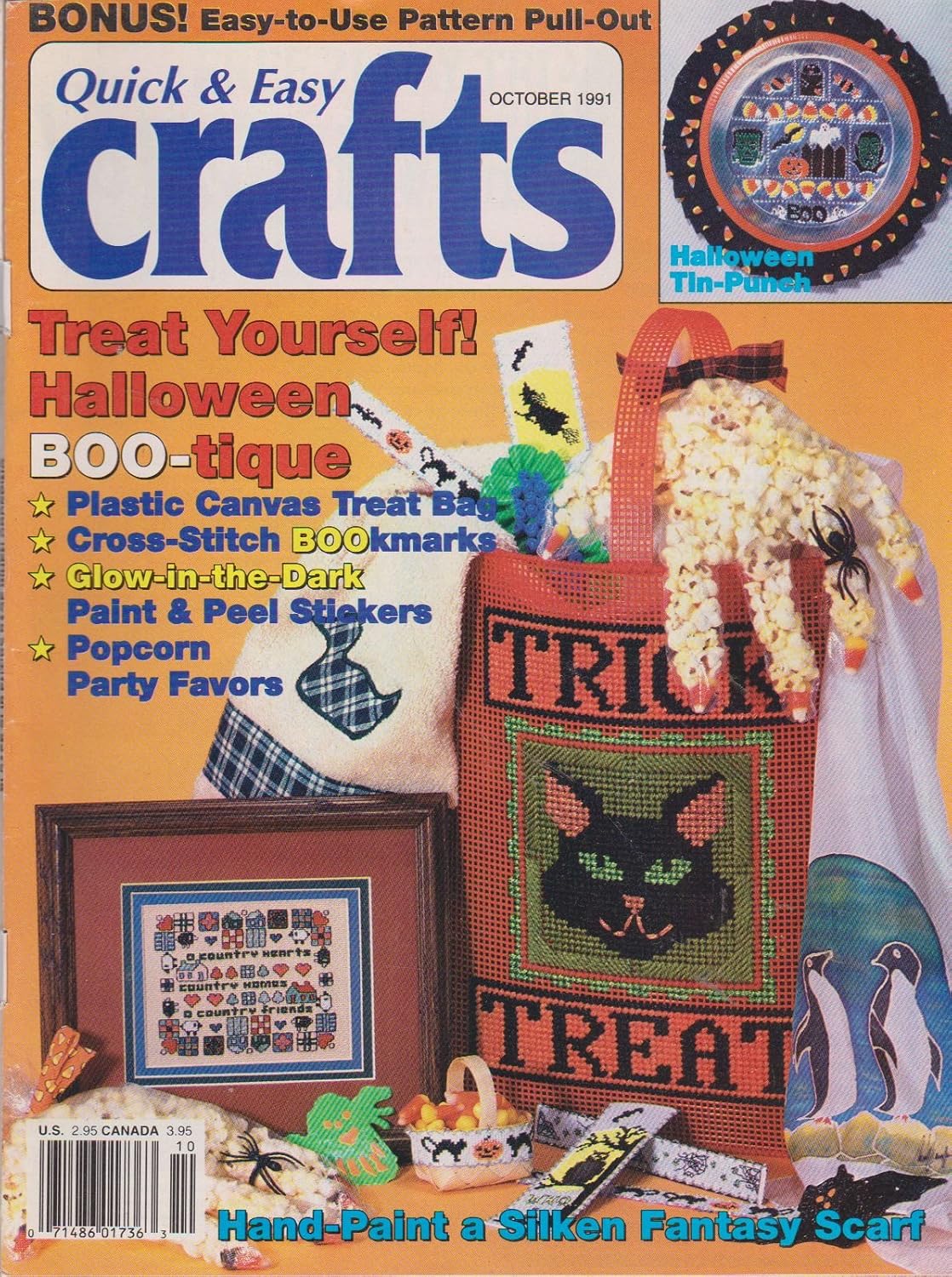 Quick & Easy Crafts Single Issue Magazine October 1991: Amazon.com: Books