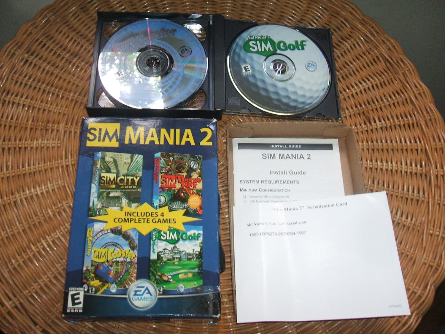 Amazon.com: Sim Mania 2: SimCity 3000, Sim Theme Park, Sim Coaster, and ...
