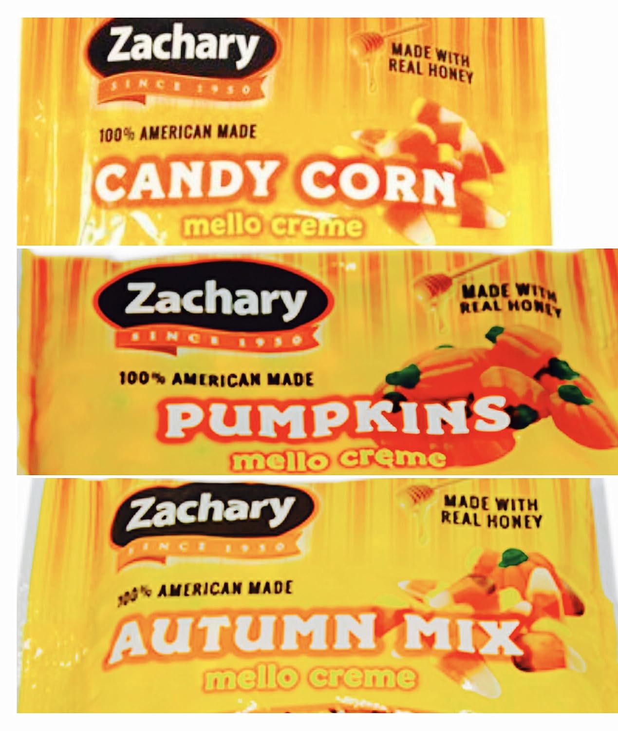 Amazon.com : Zachary Mello Creme! Made With Real Honey! 100% American ...