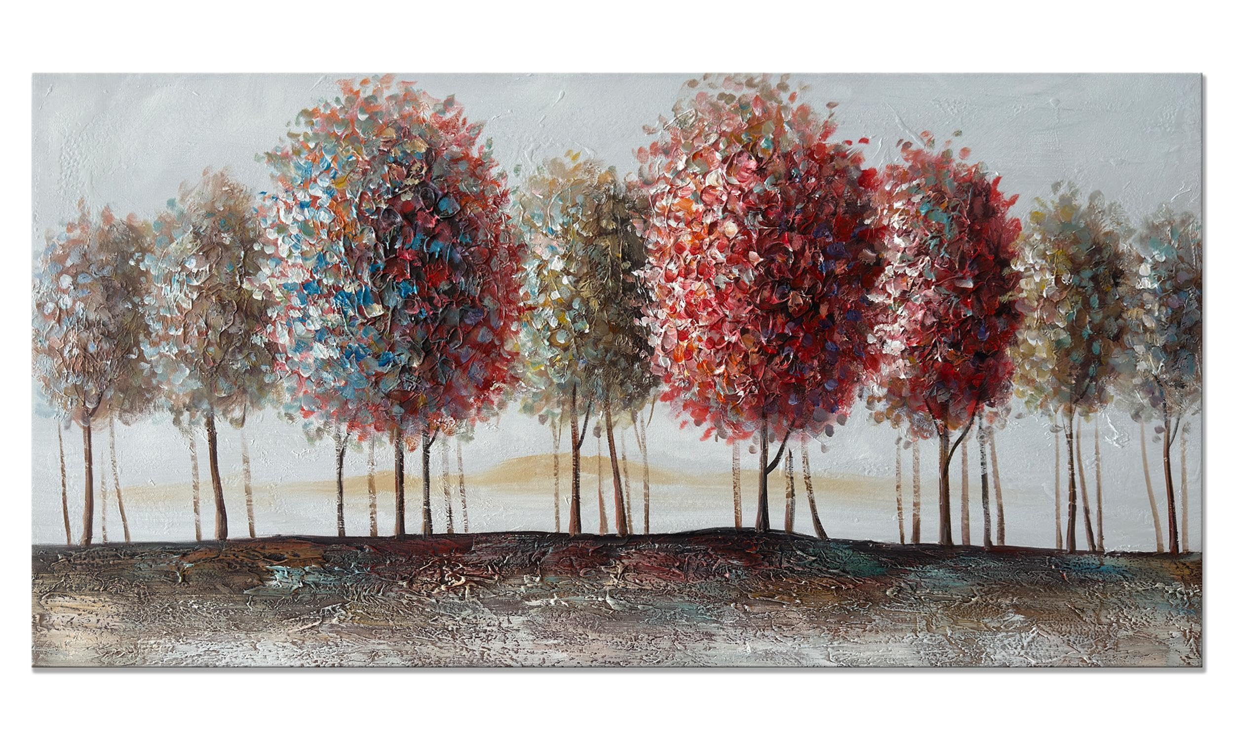 Art Deco Tree Paintings