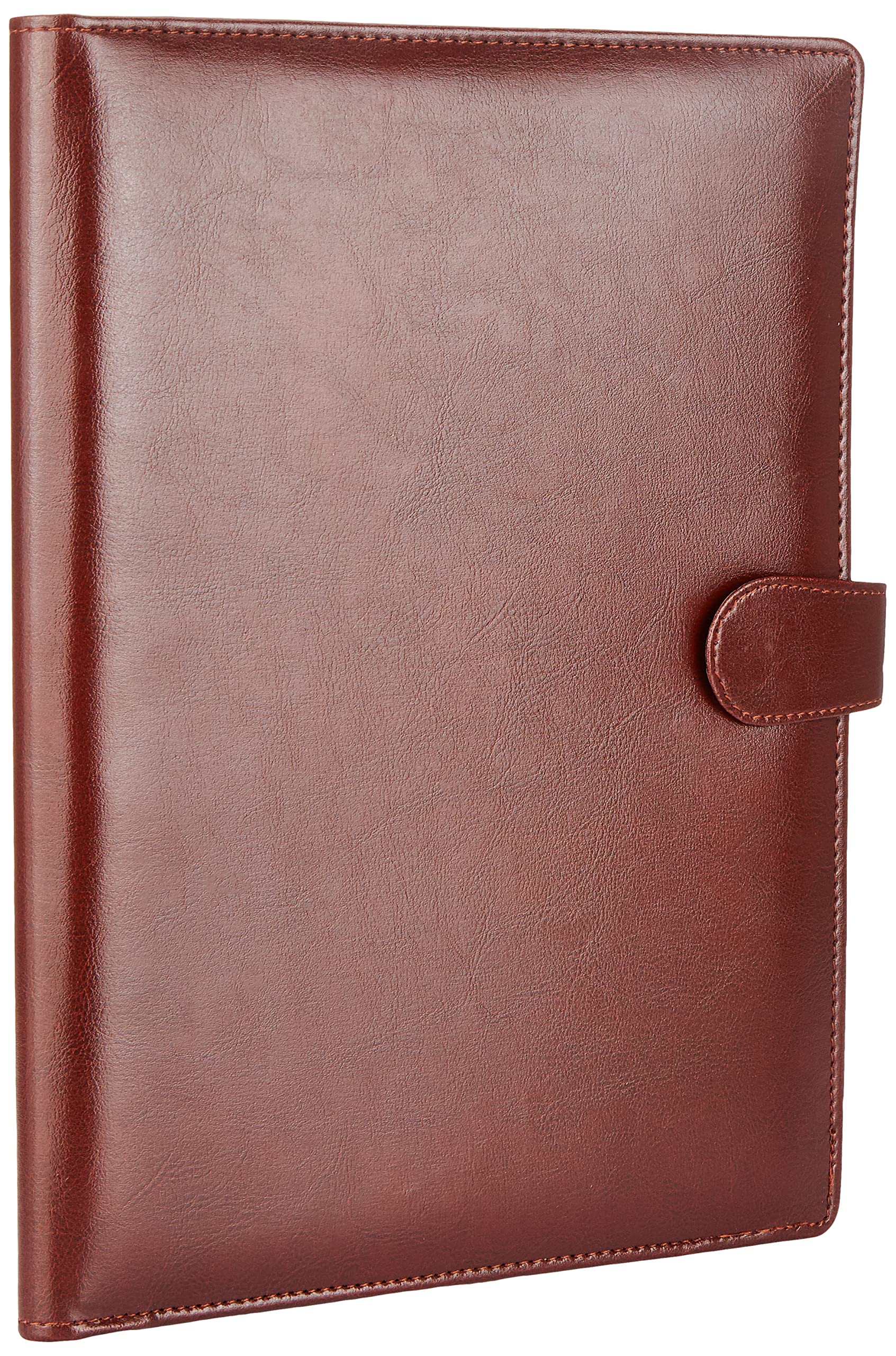 Amazon Brand - Solimo Brown Executive File Document Holder with ...
