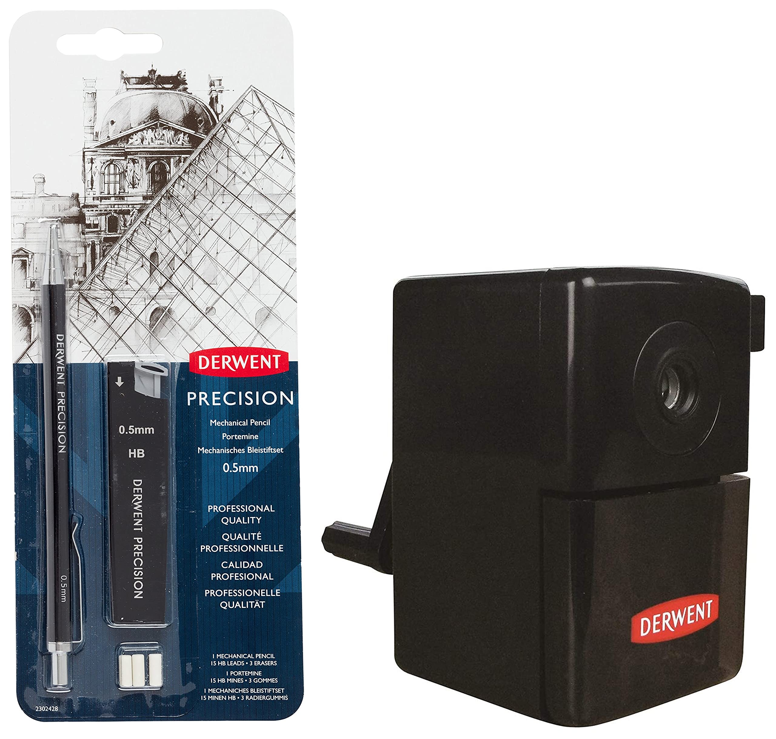 Derwent Super Point Mini Manual Helical Desktop Sharpener & Derwent ...