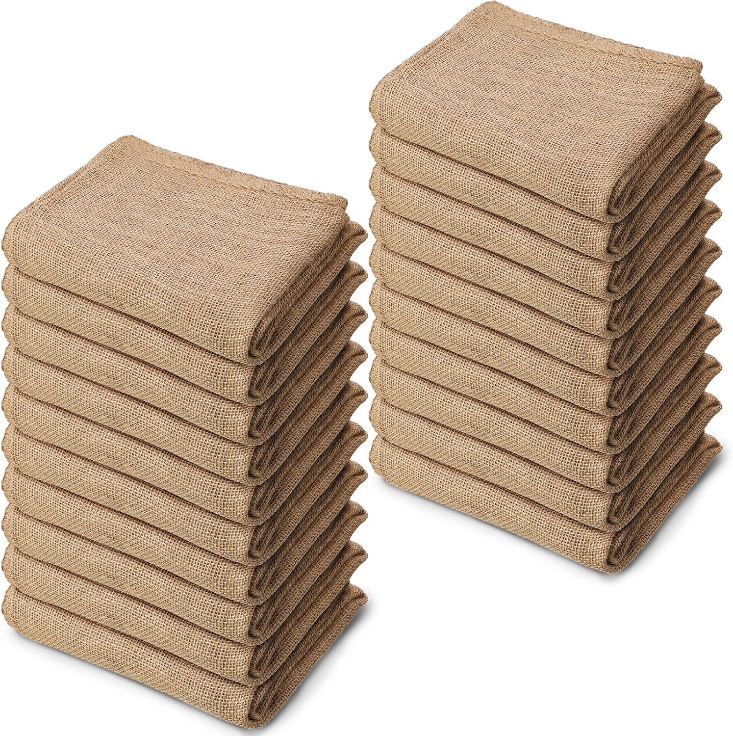 Amazon.com: Jerify 20 Pack Large Burlap Potato Sack Race Bags, 20 x 24 ...