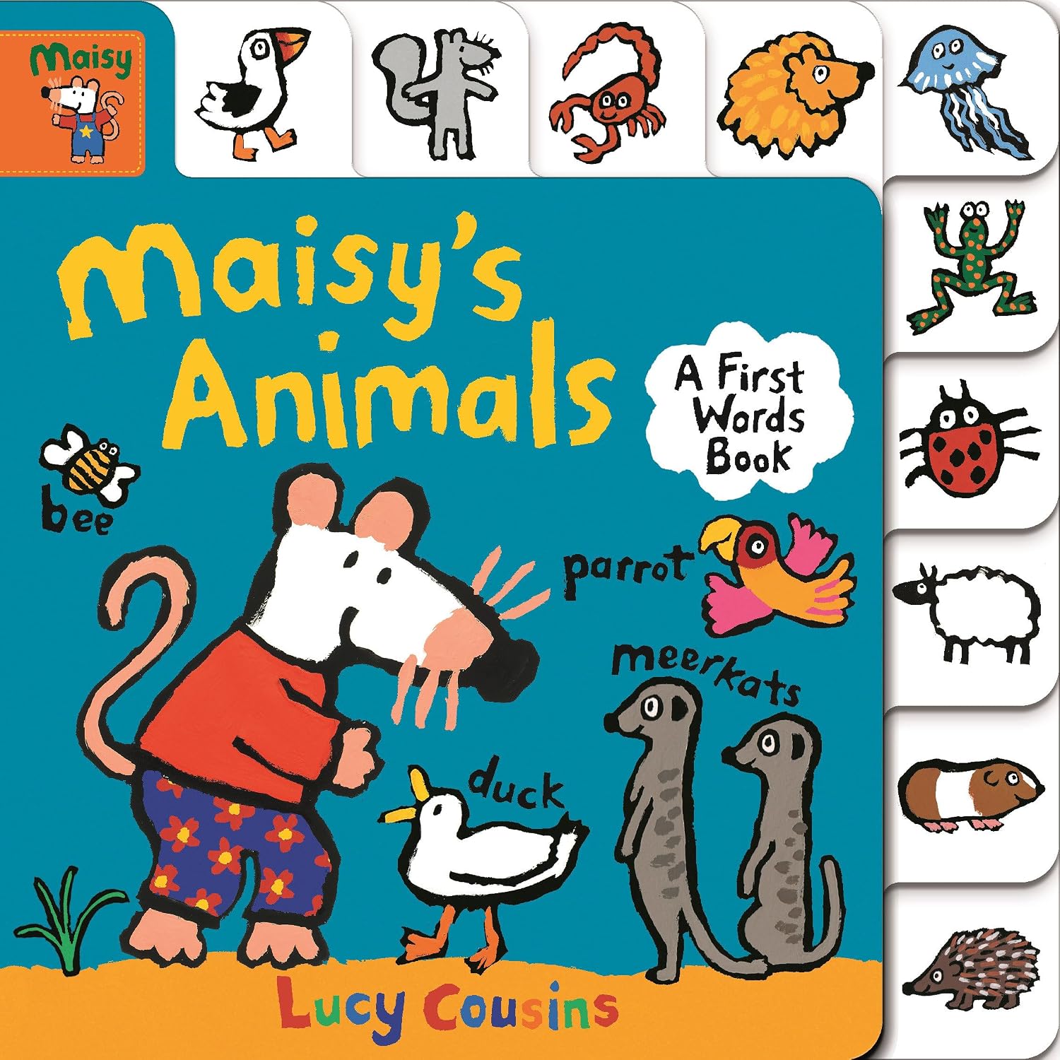 Maisy's Animals: A First Words Book: (A Maisy the Mouse Tabbed Board ...