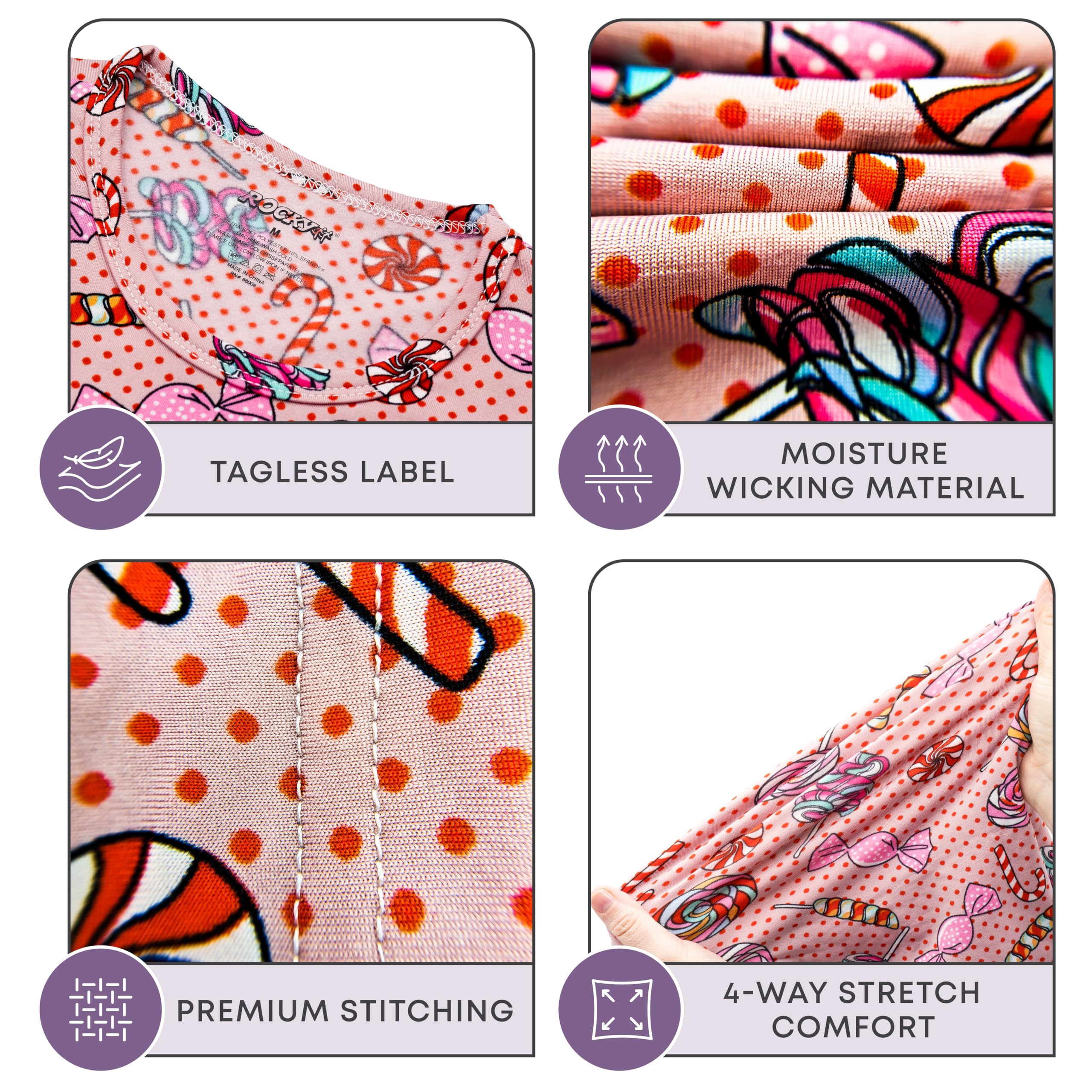 Snapklik.com : Rocky Thermal Underwear Kids Girls Thermal Underwear Set ...