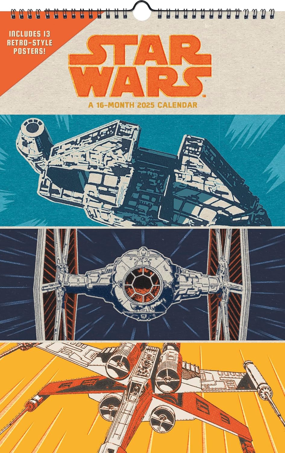 2025 Star Wars: Saga Oversized Poster Calendar: Trends International ...