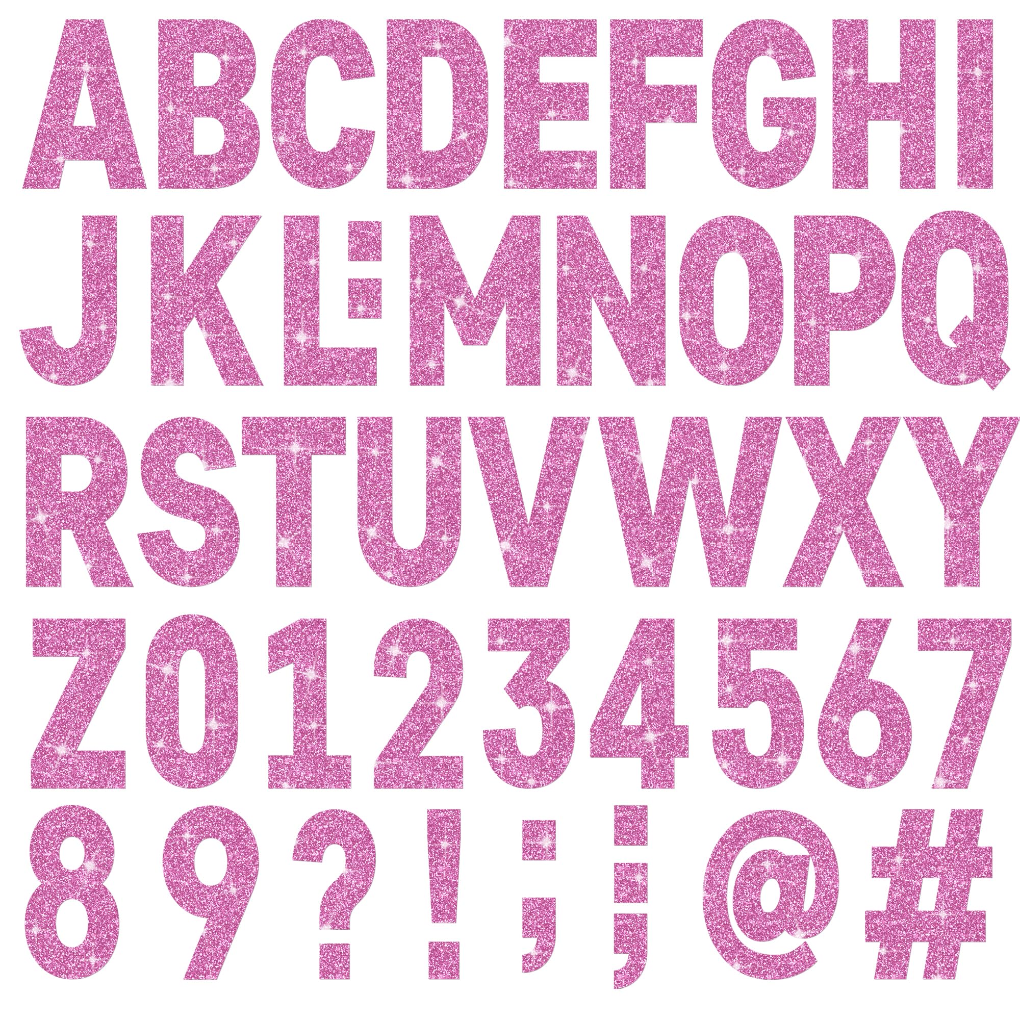 Amazon.com: 24 Sheets Large Letter Stickers 4 Inch Big Font 282 Pcs ...