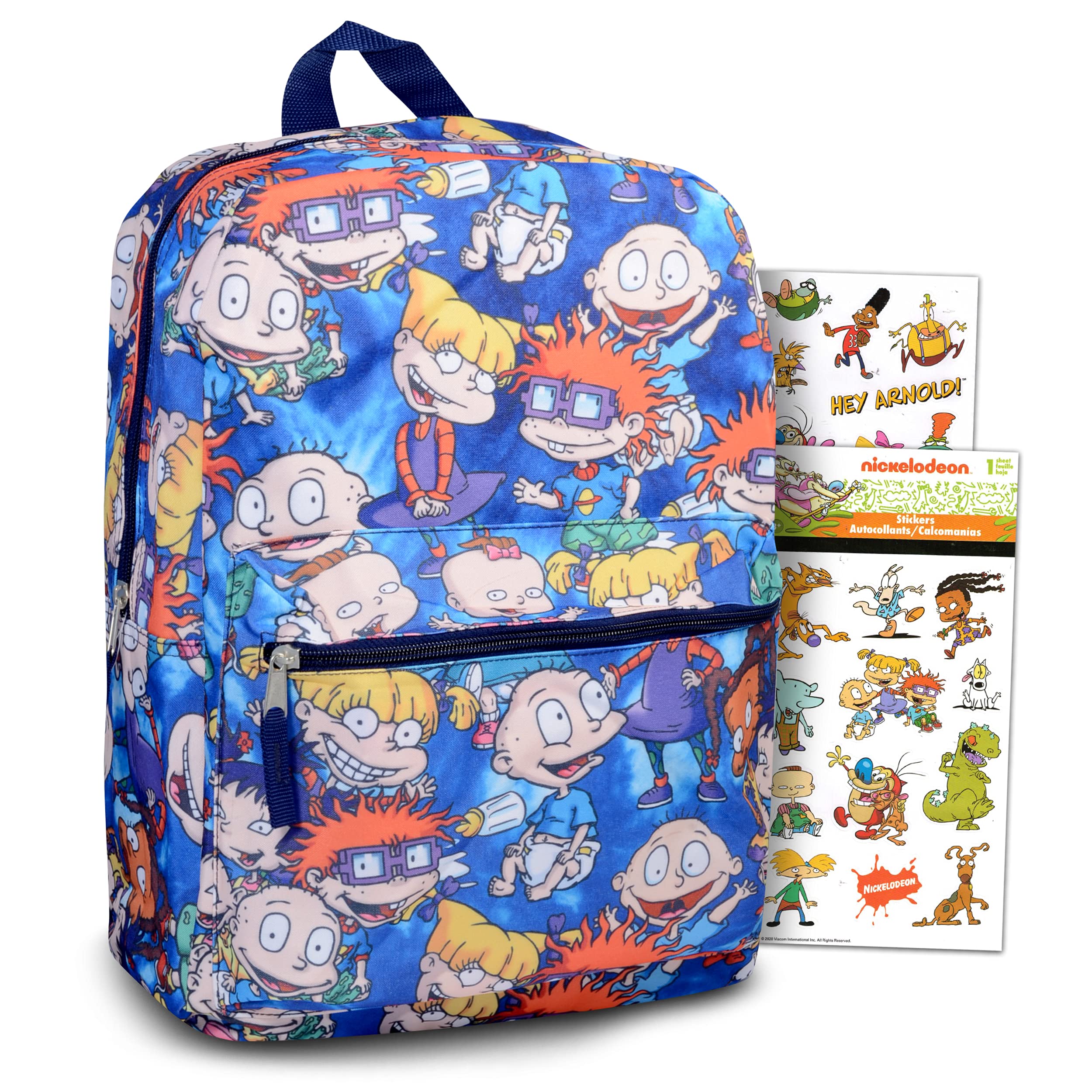 Buy Nickelodeon Rugrats School Backpack For Kids ~ 2 Pc Bundle With 16 ...
