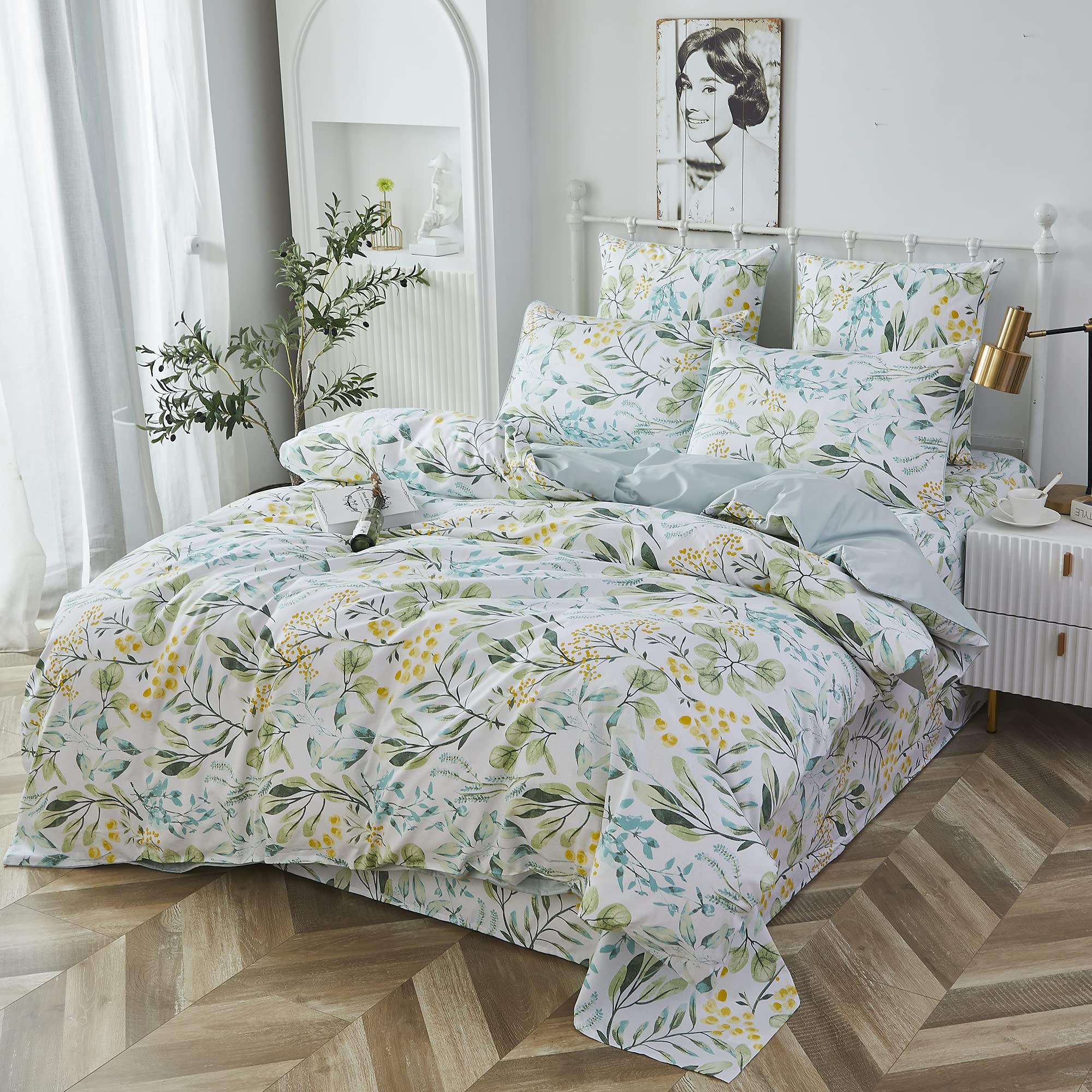 French Blue And Yellow Bedding